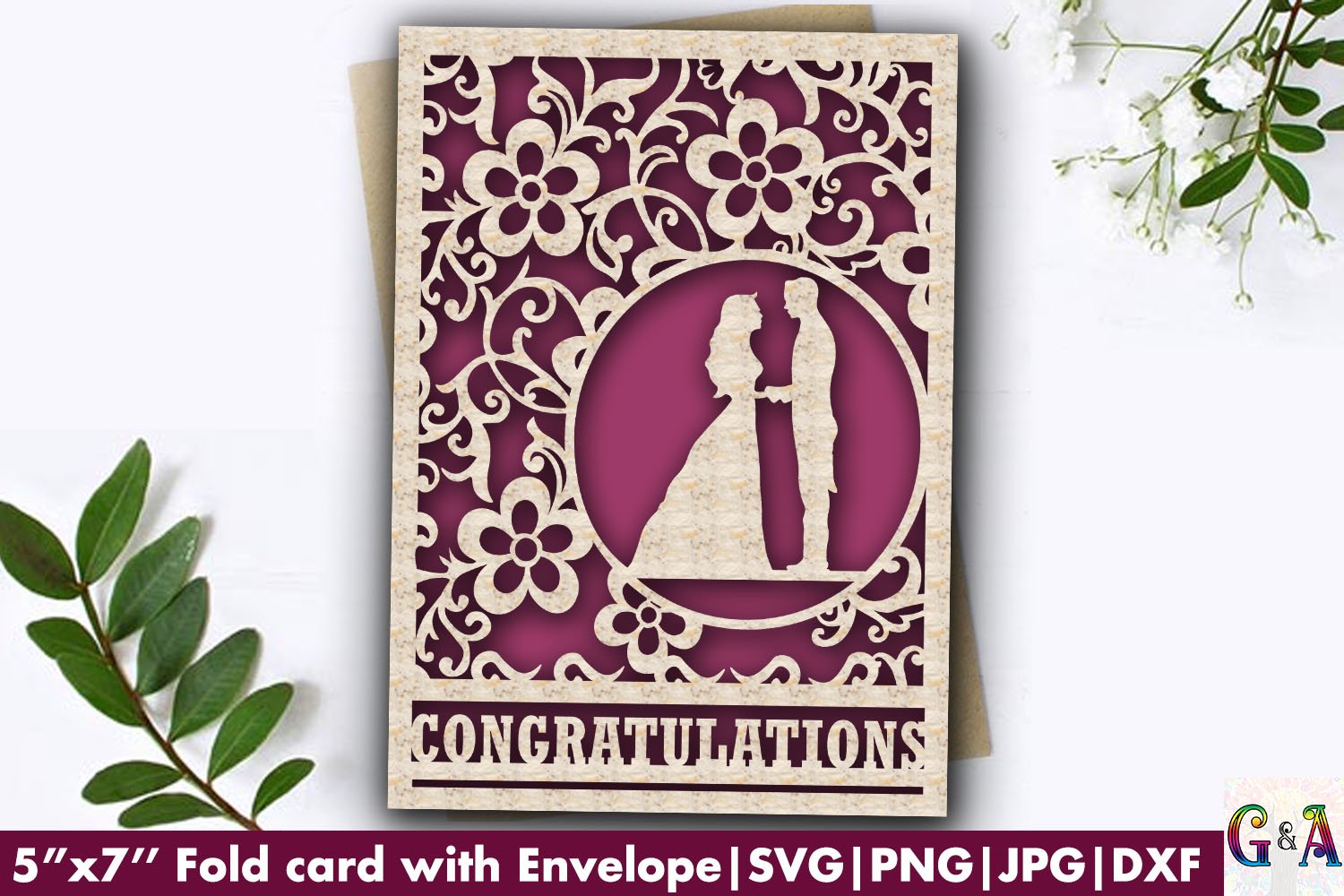 Congratulations Wedding Card Template