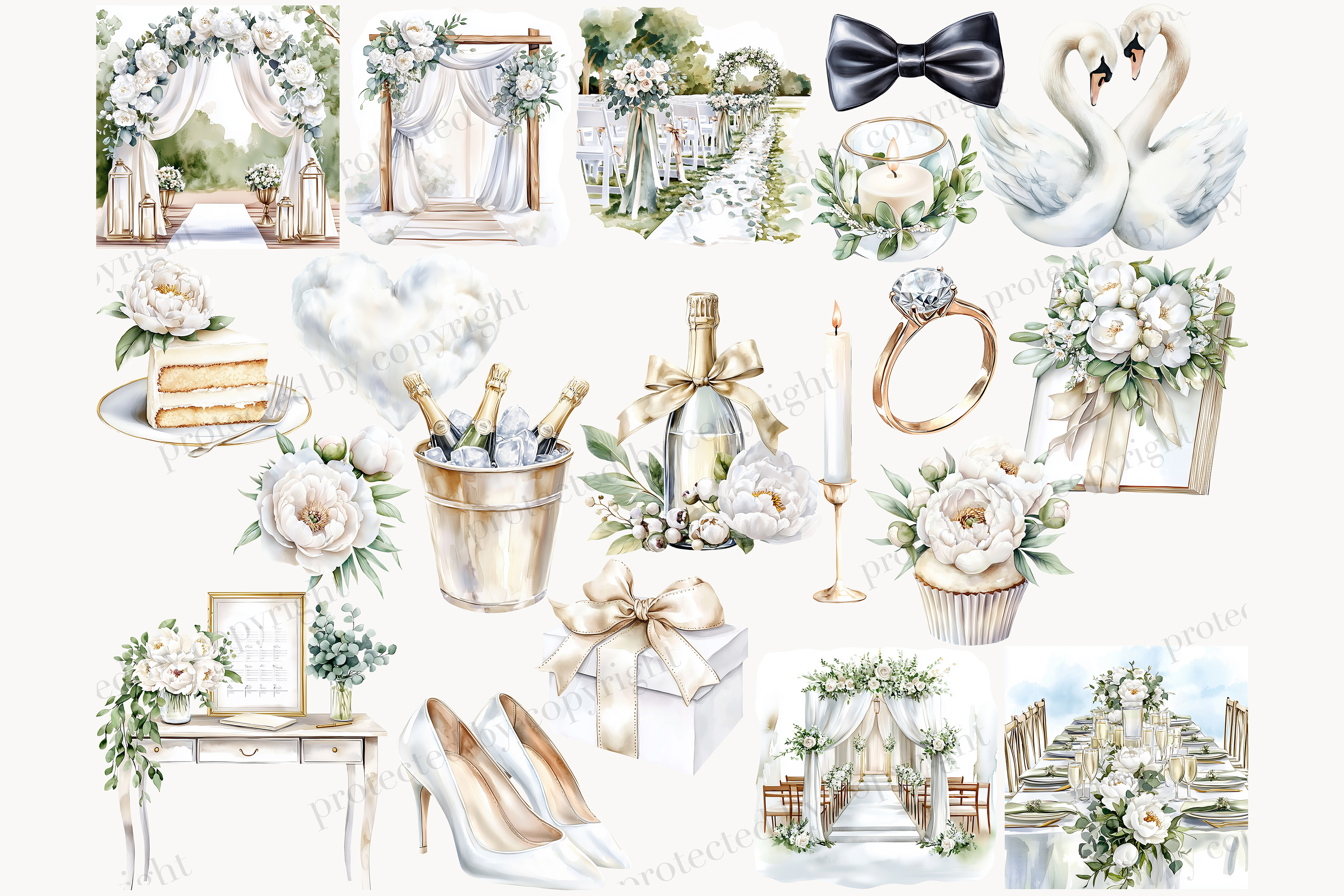 Wedding Symbols Clip Art Clipartsco
