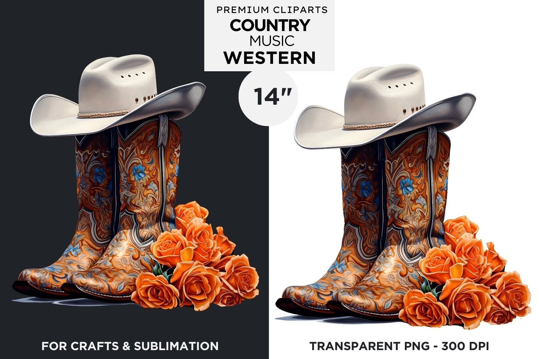 Country Western Hat Clip Art