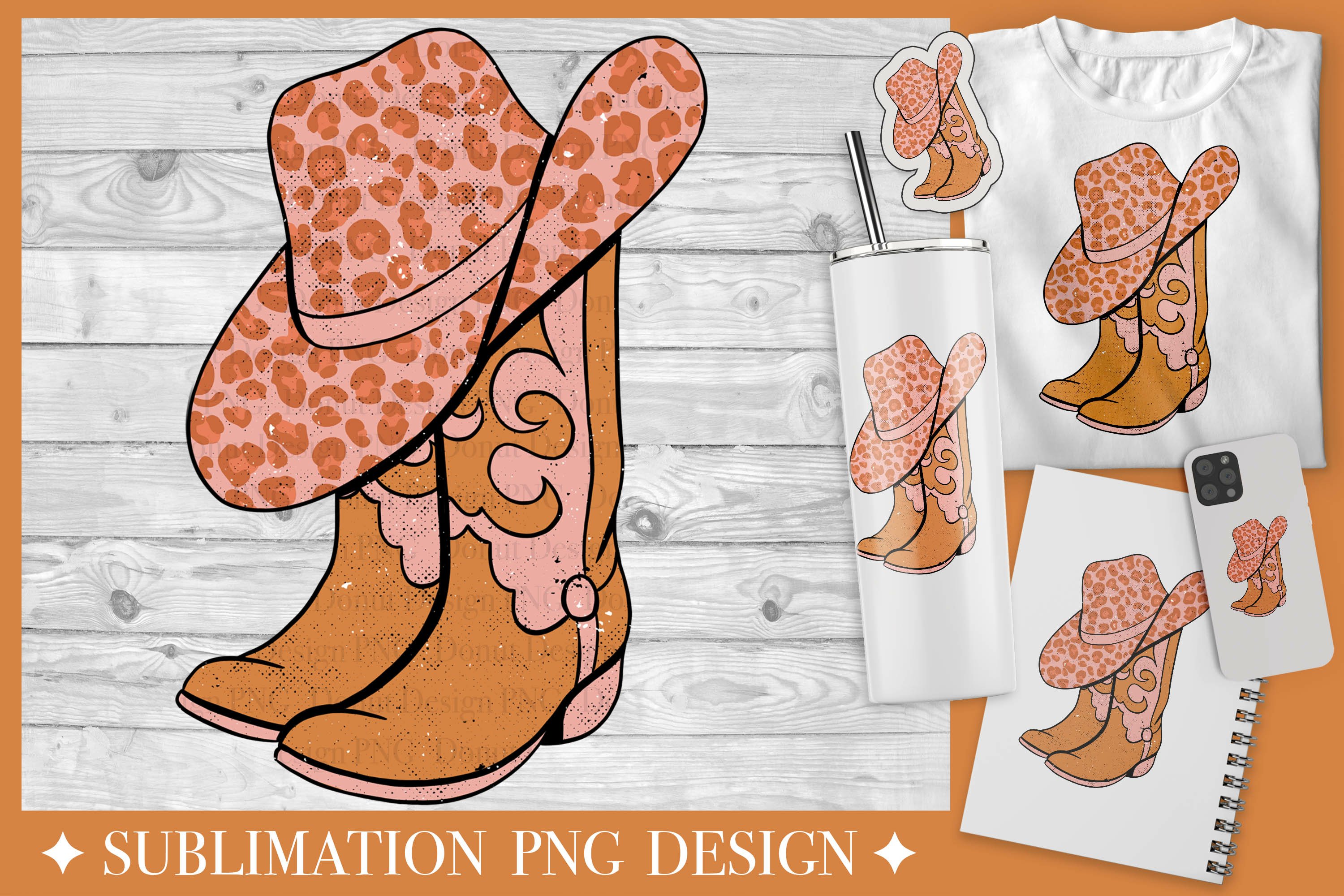 Cowboy Hat And Boots Png