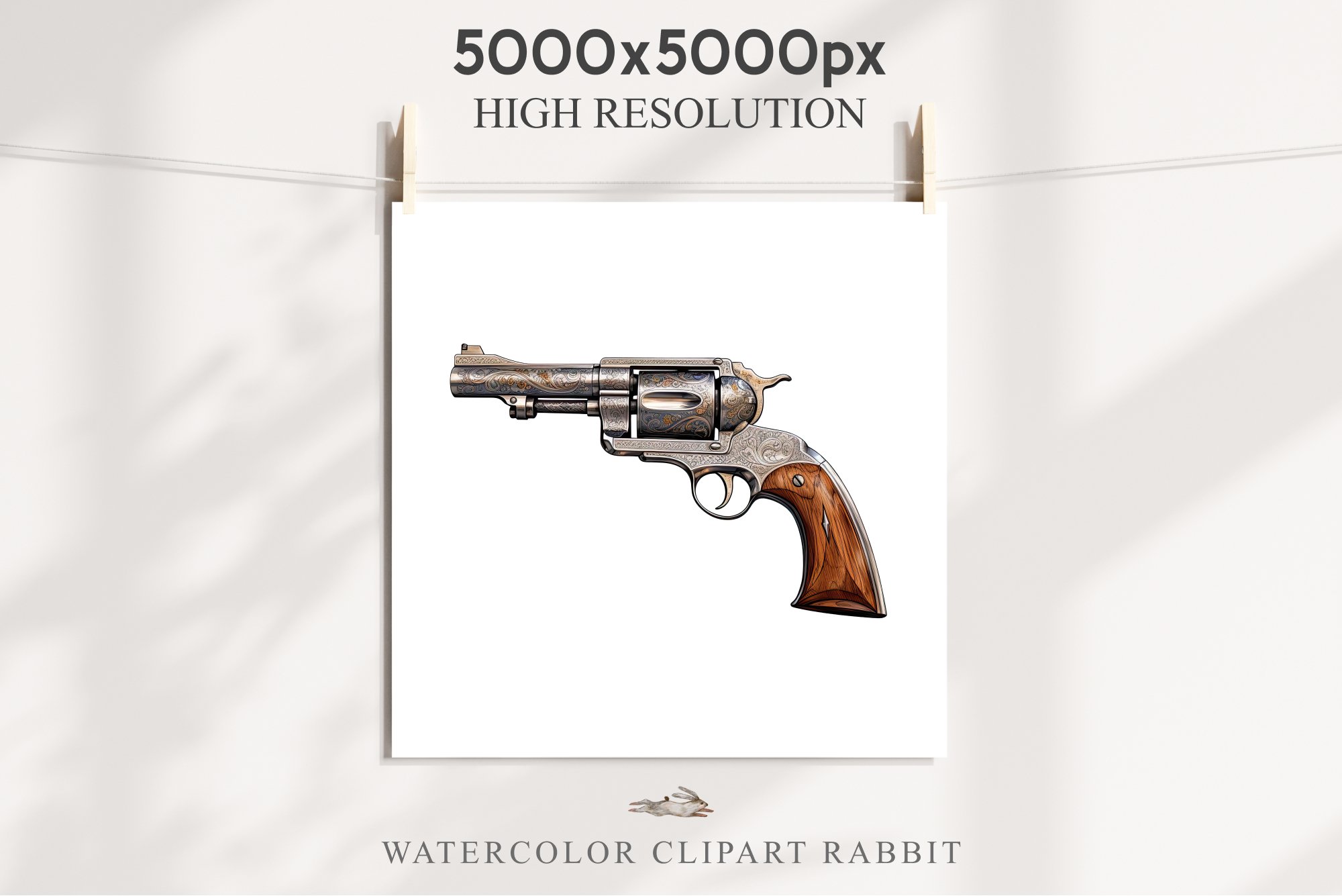 Western Gun Clipart Cowboy Gun Belt Old West Leather Ammunition