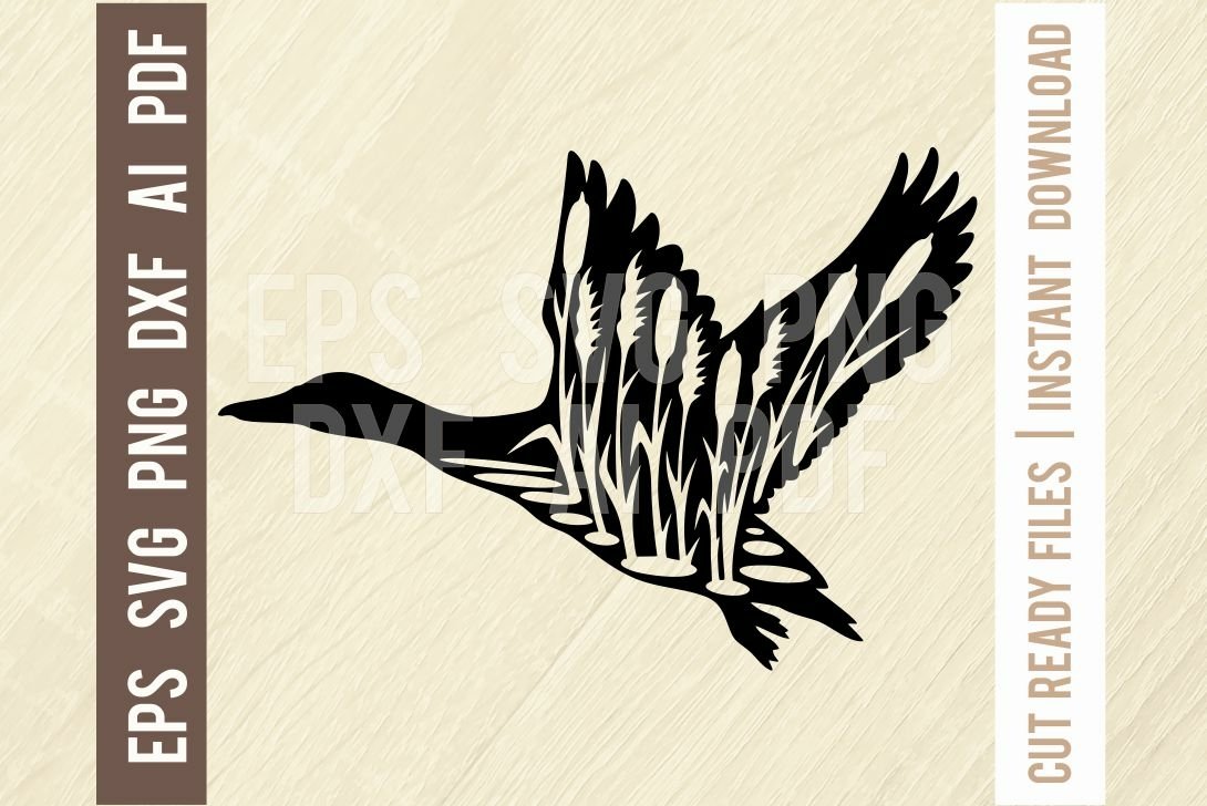 Ducks Unlimited Logo Stencil