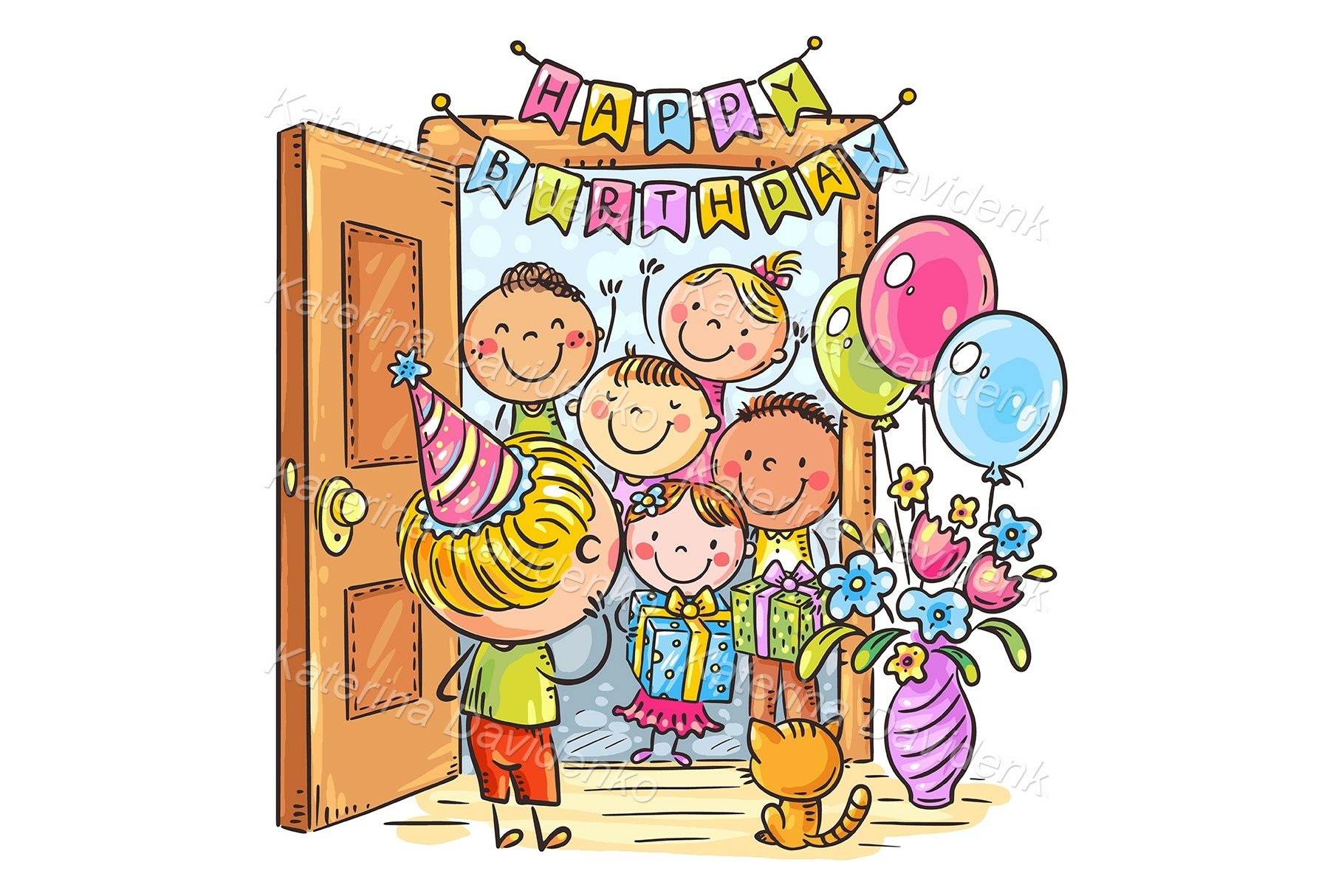 Birthday Party Clipart