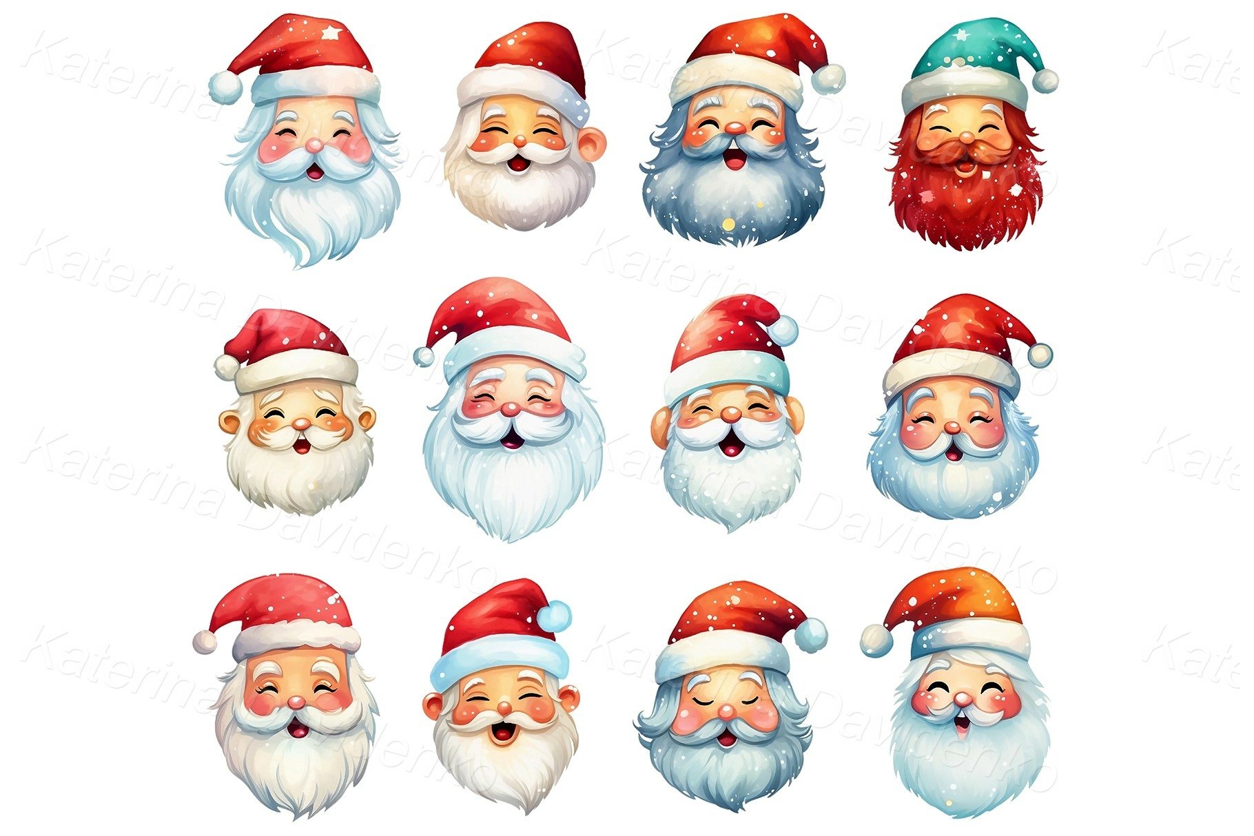 Animated Santa Clipart