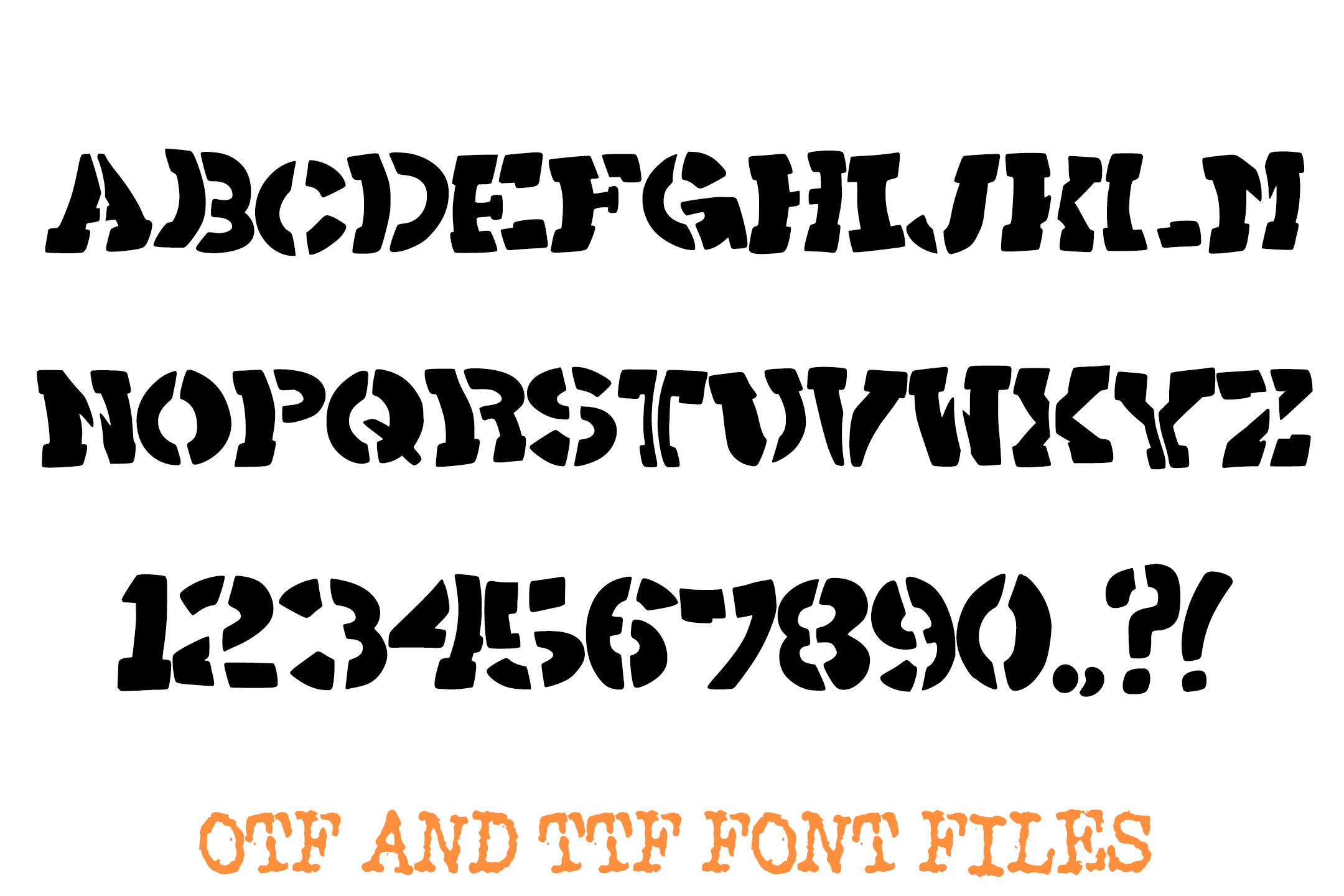 Army Font Type