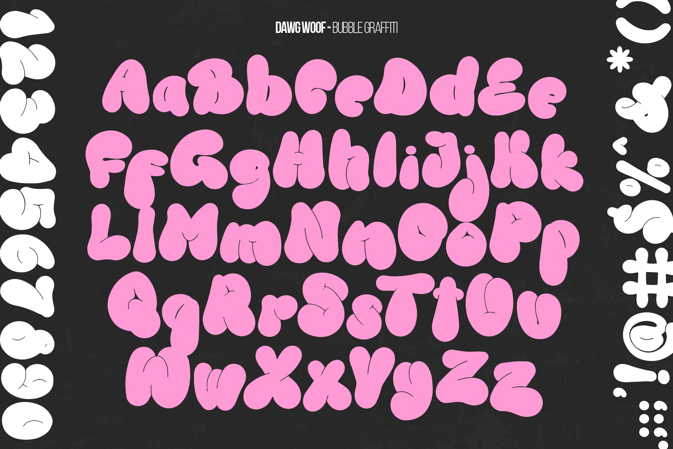 Graffiti Letters Alphabet Bubble Gum Letters - Infoupdate.org