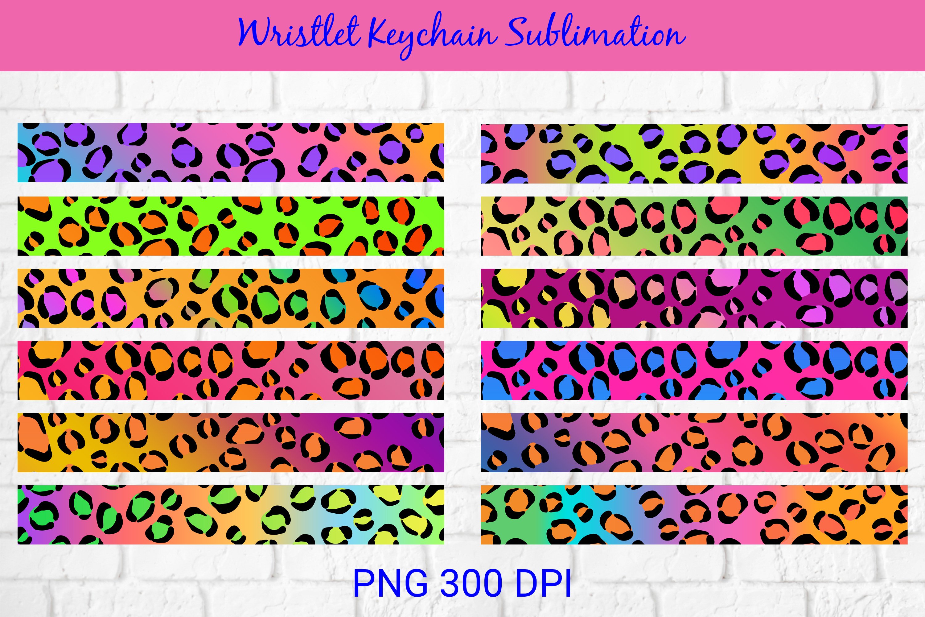 Instant Download Classic Roses Key Fob Wristlet Sublimation Designs Key ...