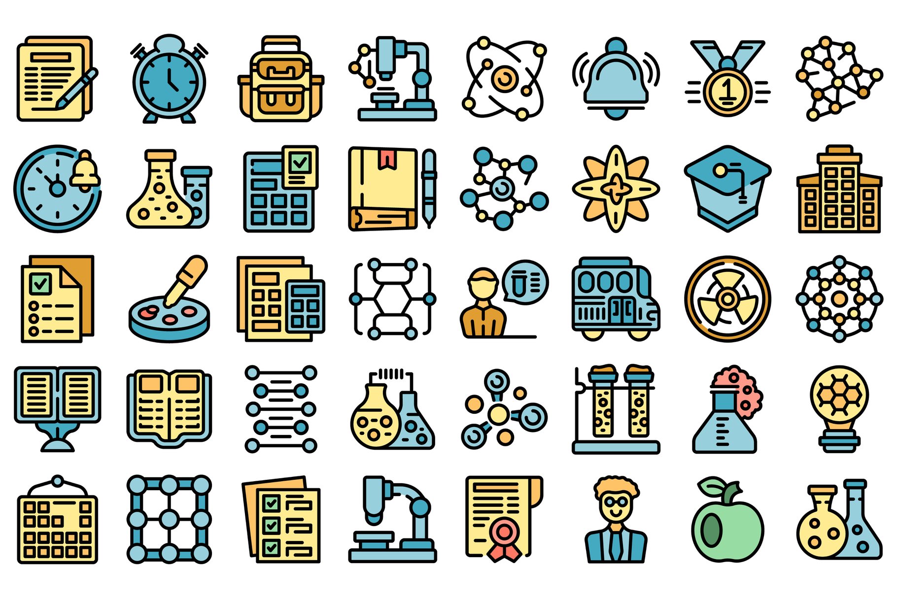Chemistry Set Vector