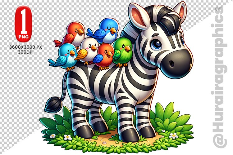 Lindas Cebras Clipart