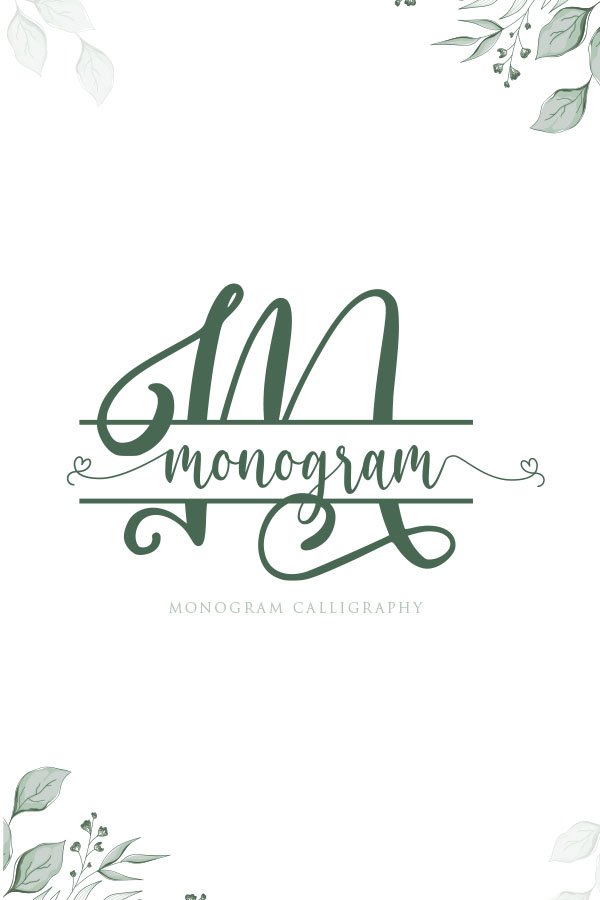 Monogram Calligraphy (747009)