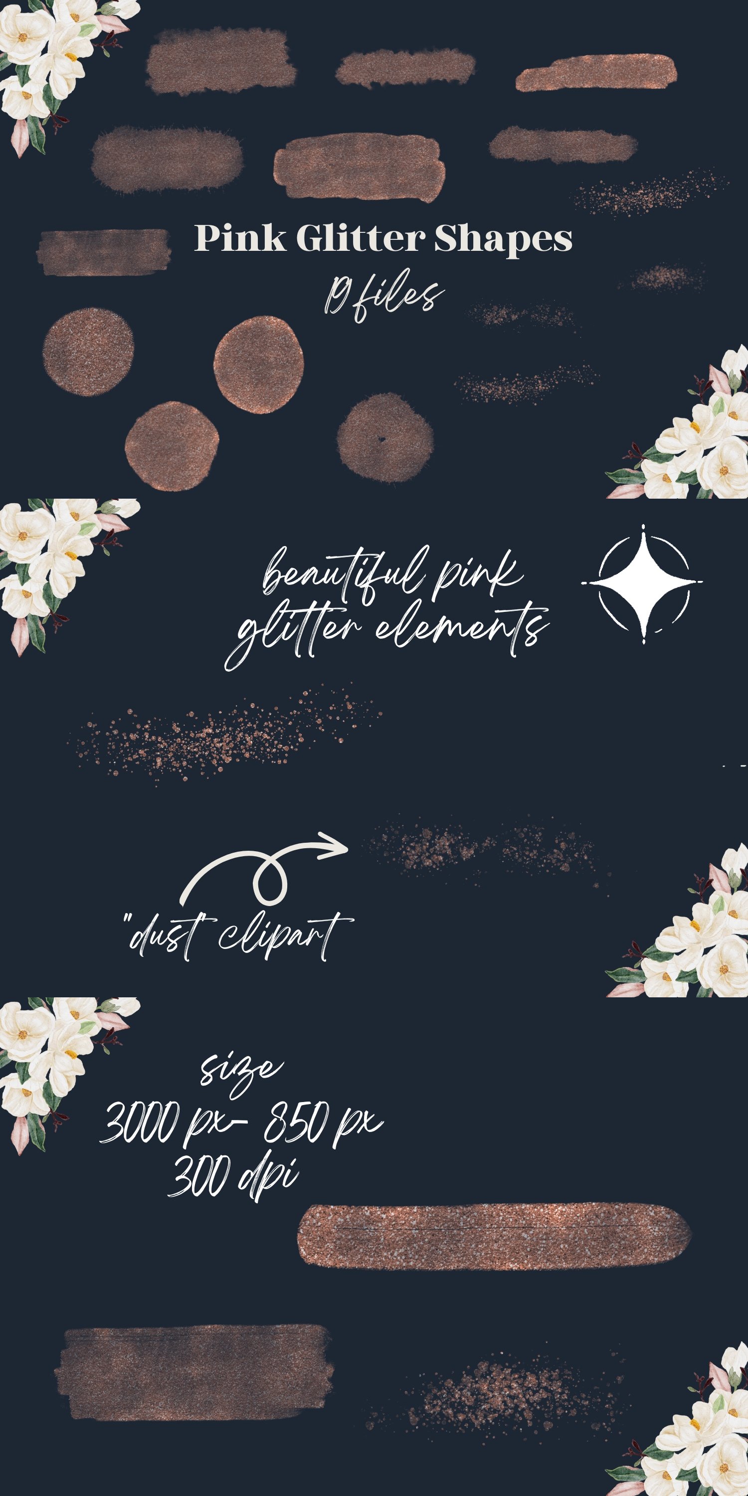 Pink Strokes, Circles and Backgrounds, Girls Boss Logos