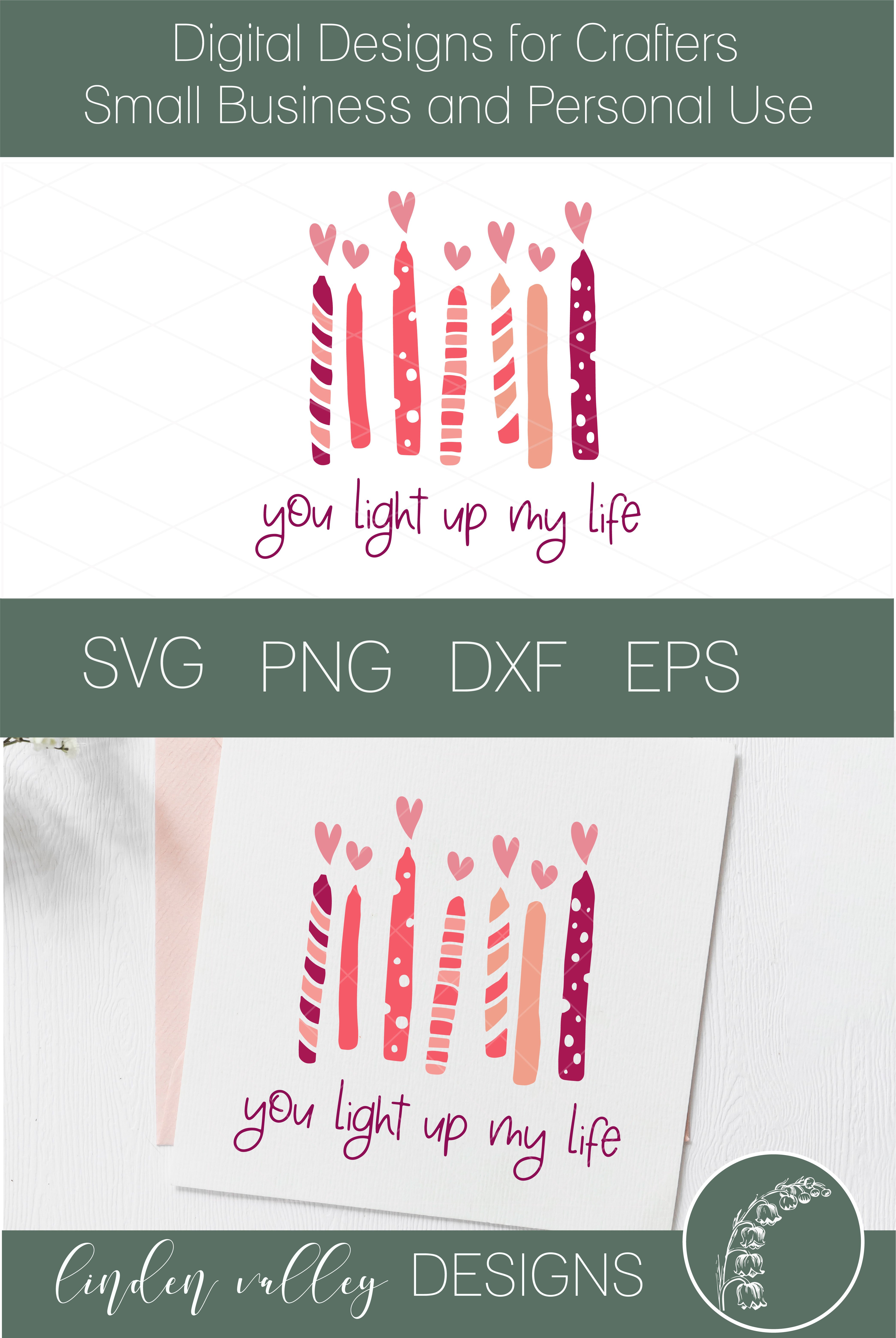 You Light Up My Life Svg|Punny Valentine Svg|Valentine's Day