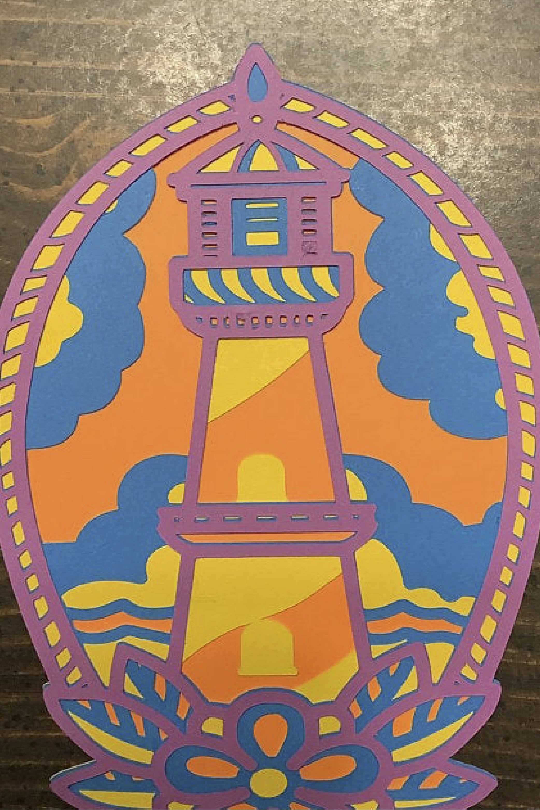 Lighthouse 3D Multilayer SVG/ Lighthouse 3D (1928421)