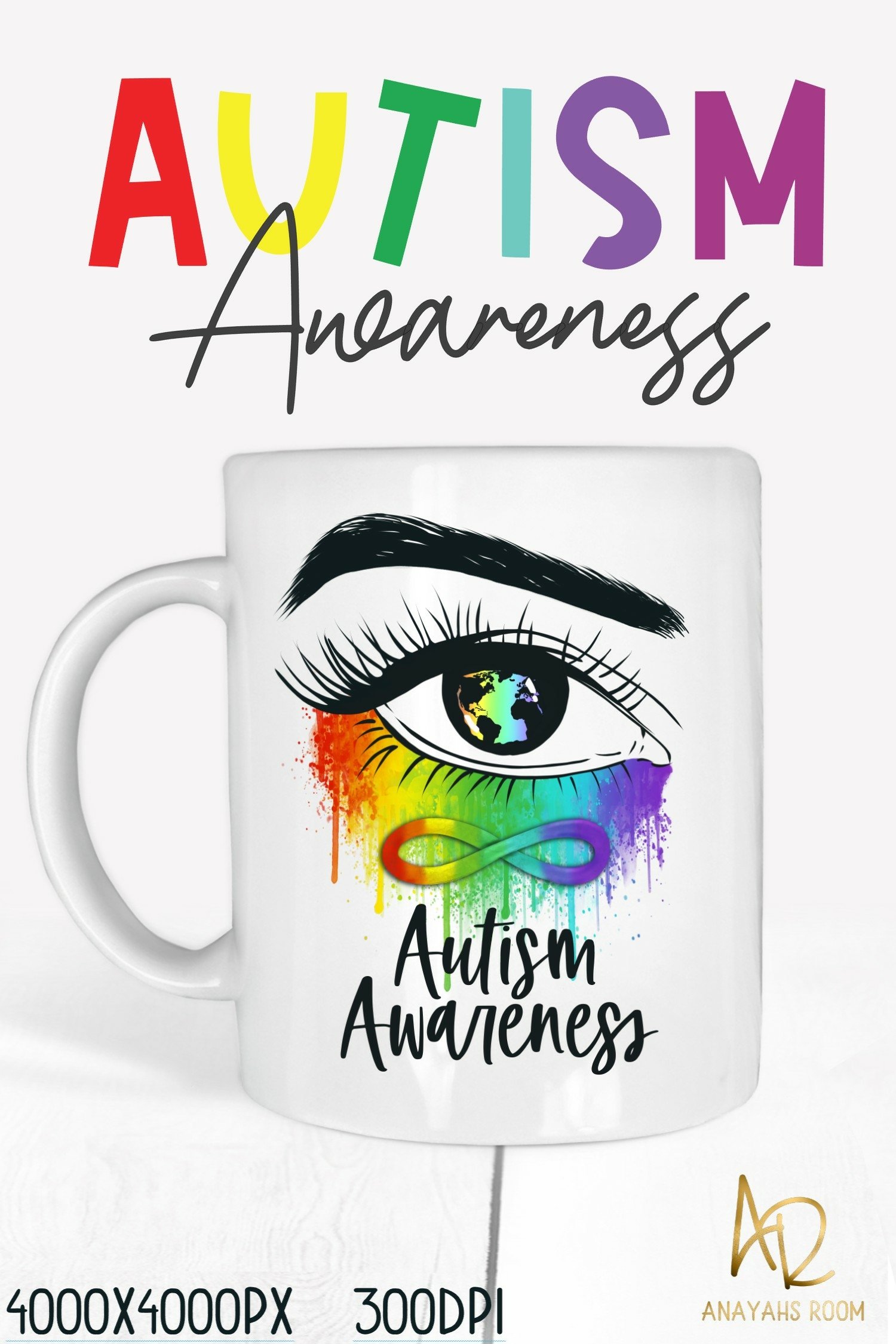 Autism Awareness Eye