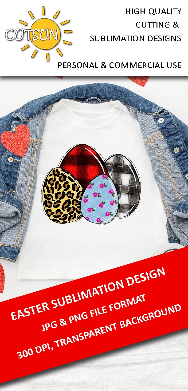 Easter sublimation design download | Easter eggs sublimation