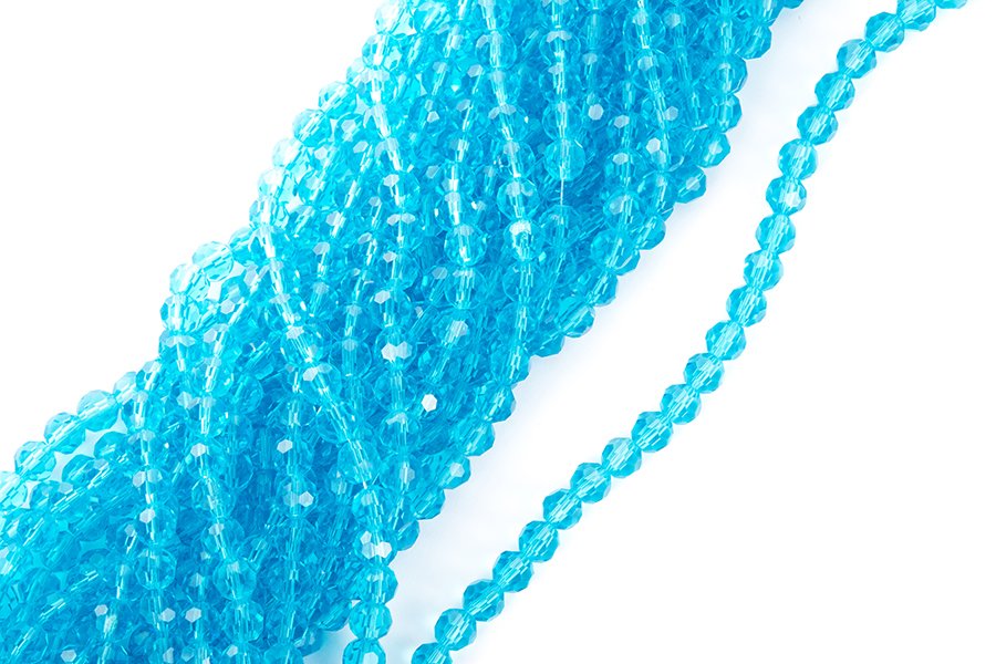Photo of Blue Beautiful Sparkle Crystal Beads (864284)