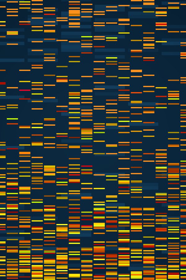 Genomic visualization. Dna genomes sequencing data analysis.