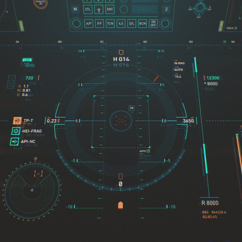 AVIATICO - HUD Futuristic UI element