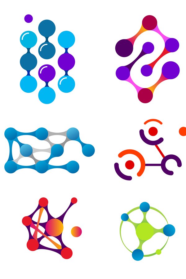Connected Molecules Molecule Connection Model Chemistry Pa