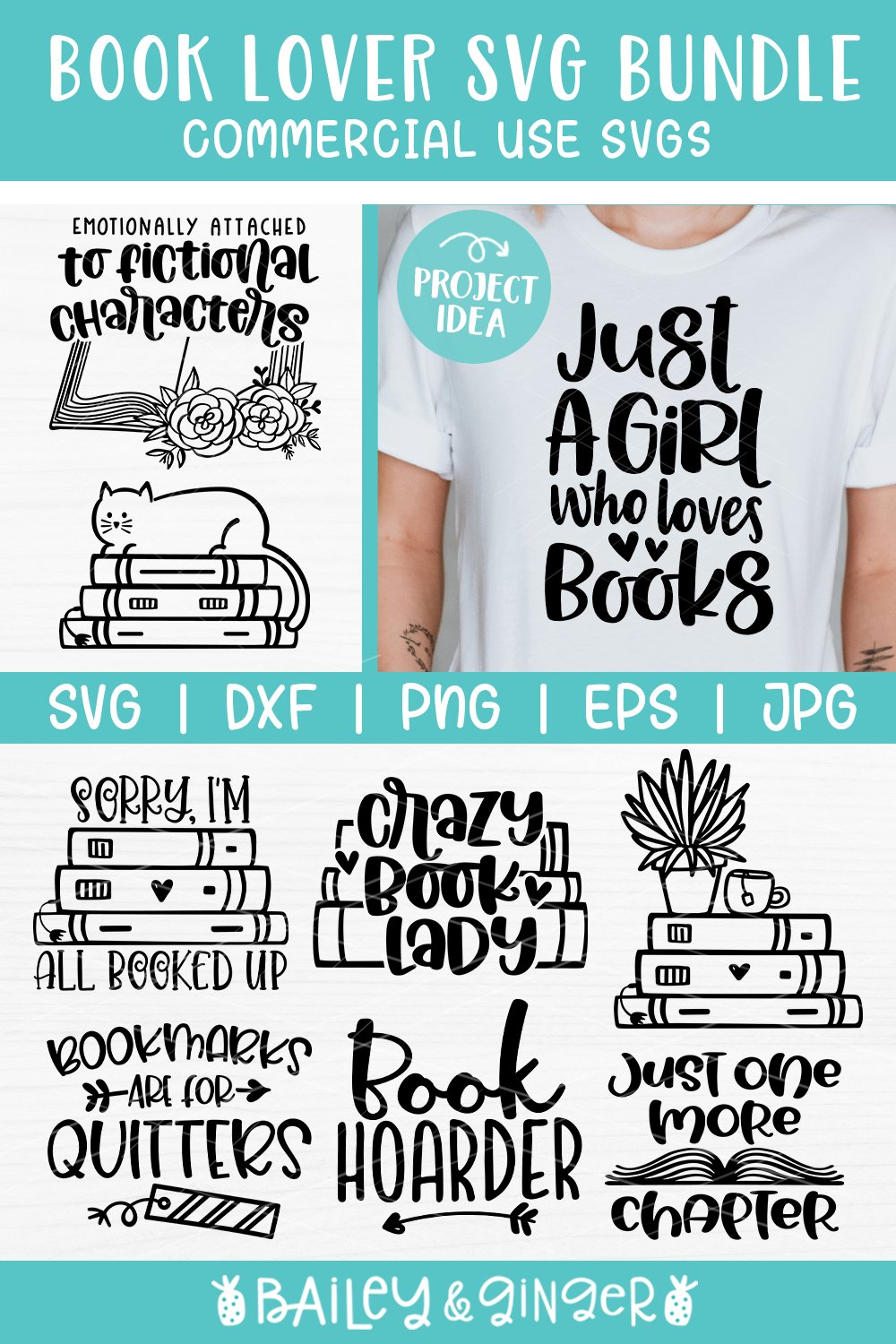 Book Lover SVG Bundle | Books SVG Bundle | 14 (1004521)