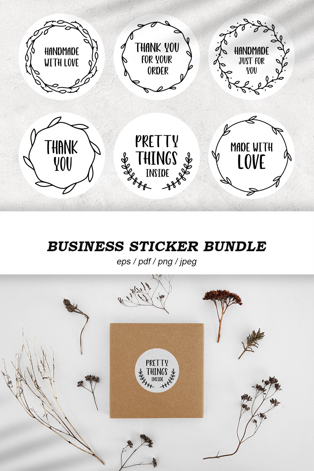 Business Sticker Bundle PNG (1849539)