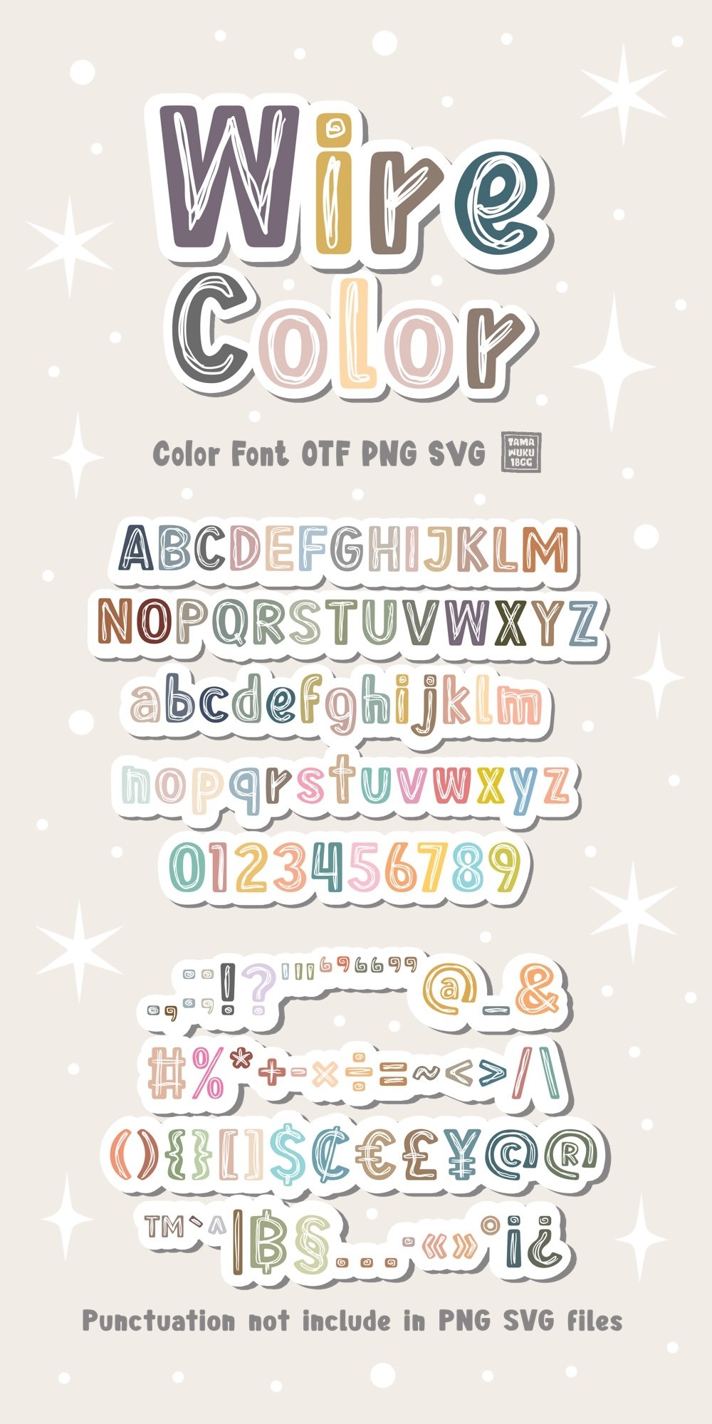 Wire Color OTF PNG SVG
