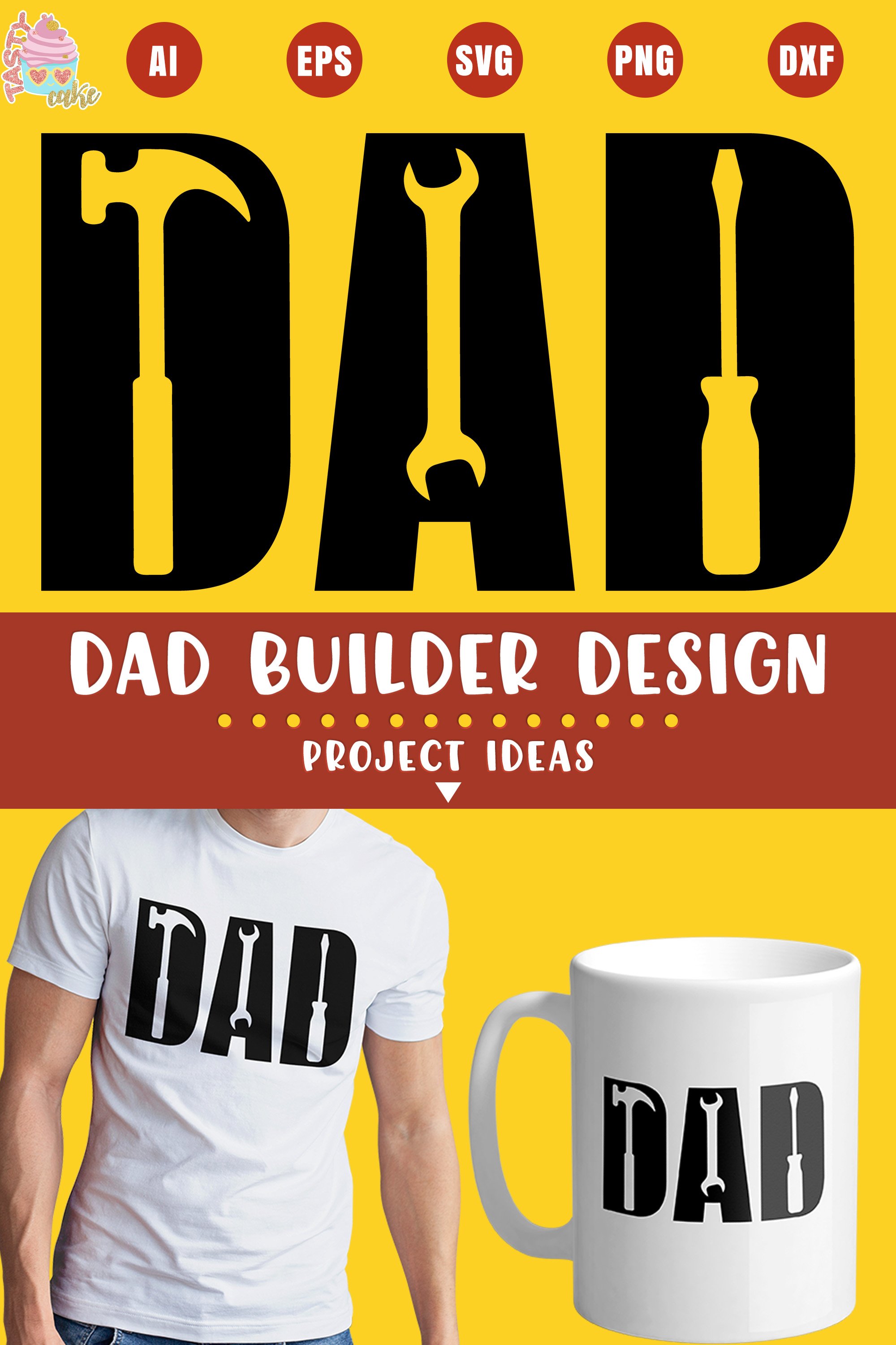 Dad Builder SVG - Father's Day Designs (630296)