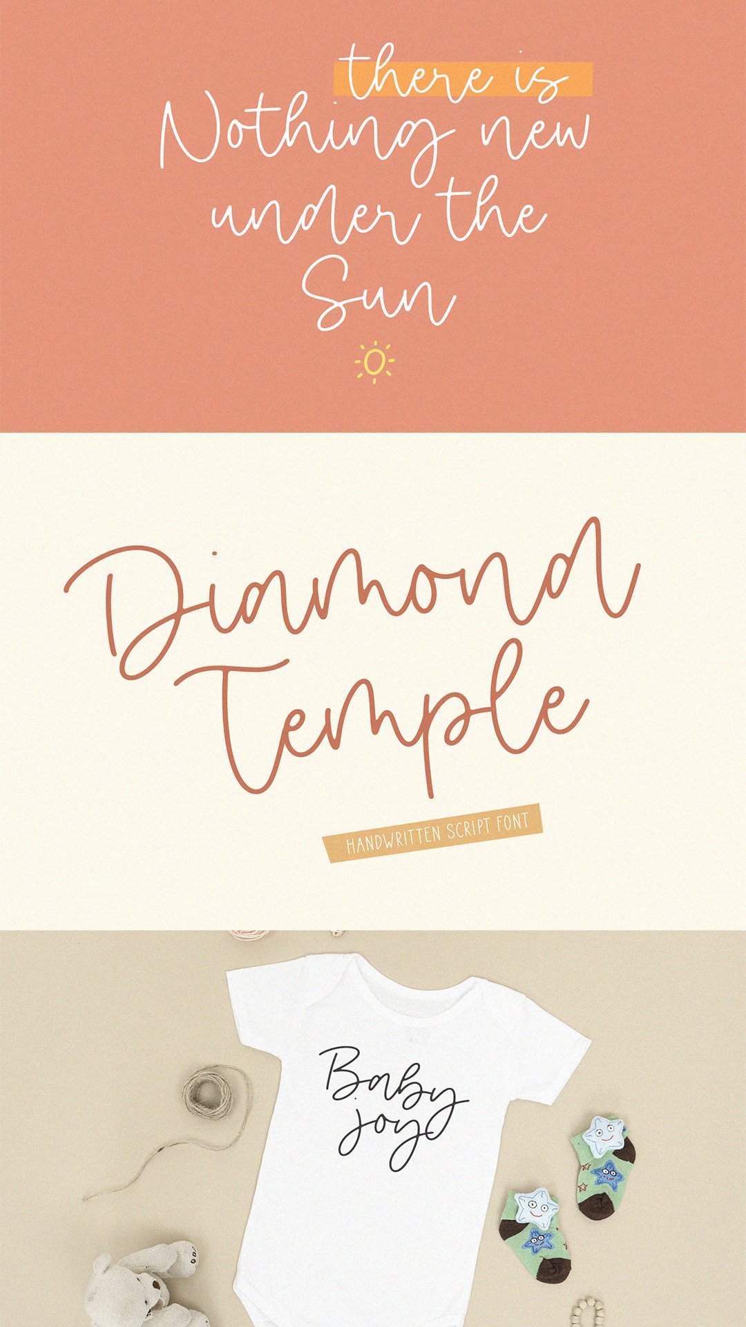 Diamond Temple - modern script