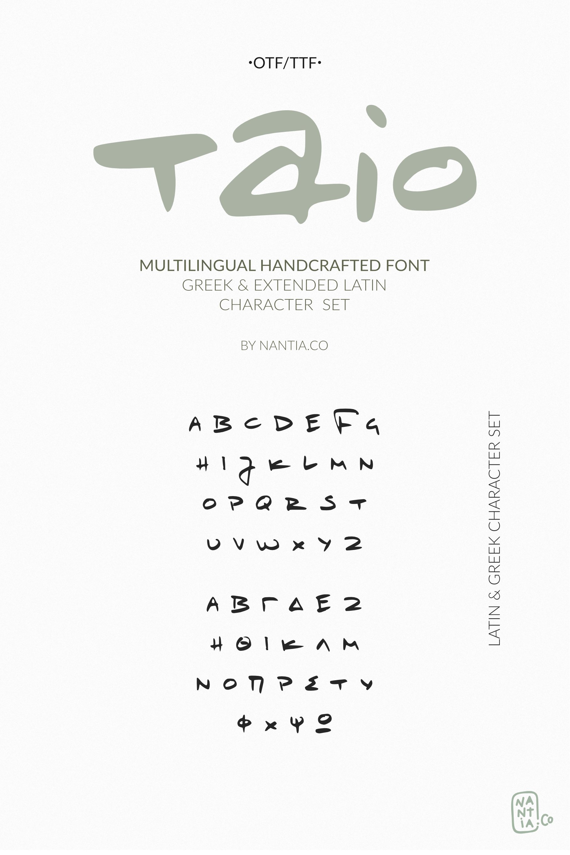 Taio Handwritten Web Font