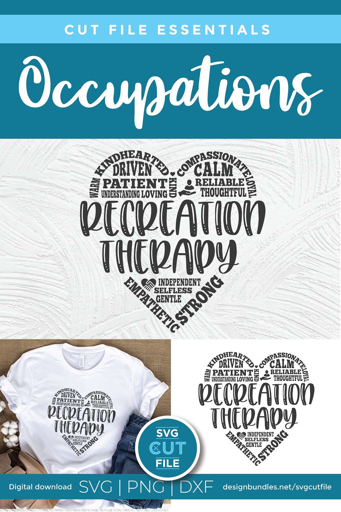 Recreation Therapy svg or play therapy svg file