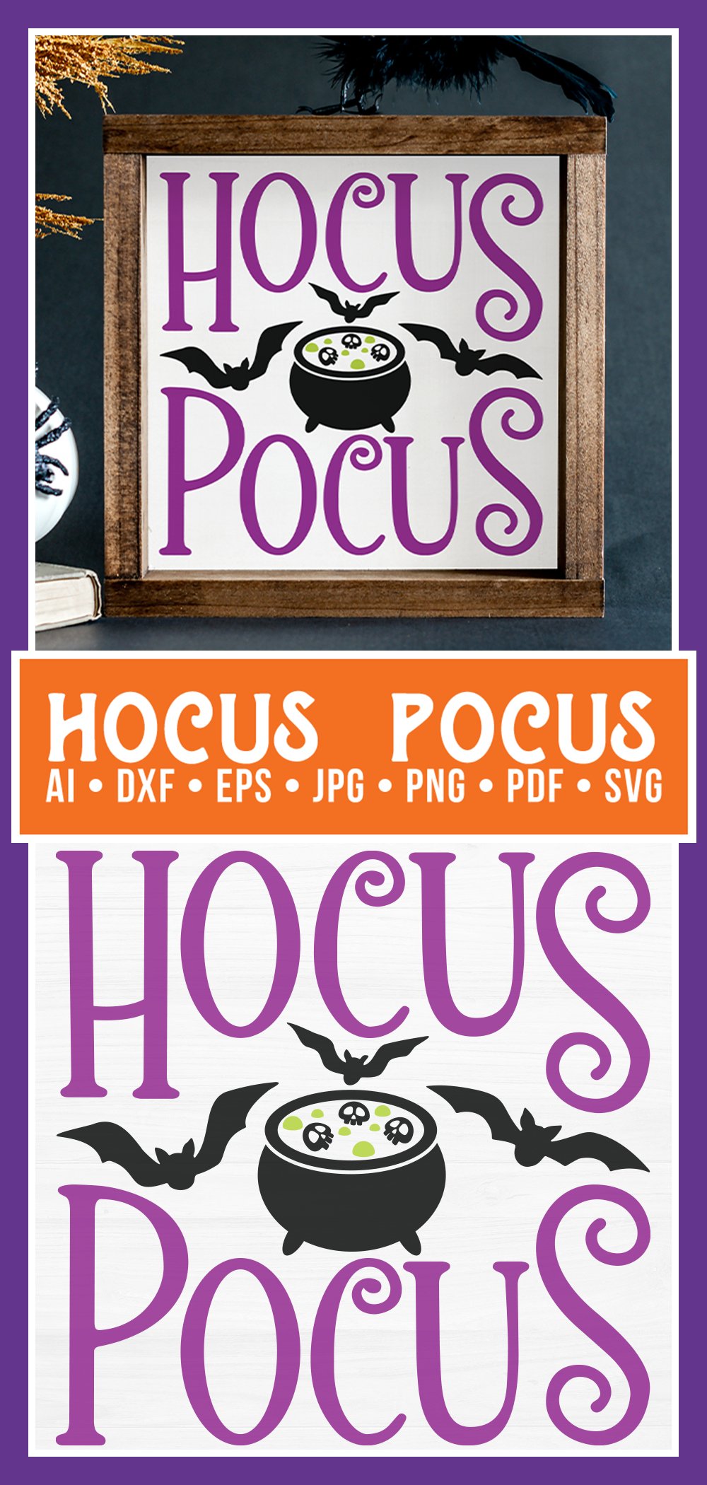 Hocus Pocus sign svg