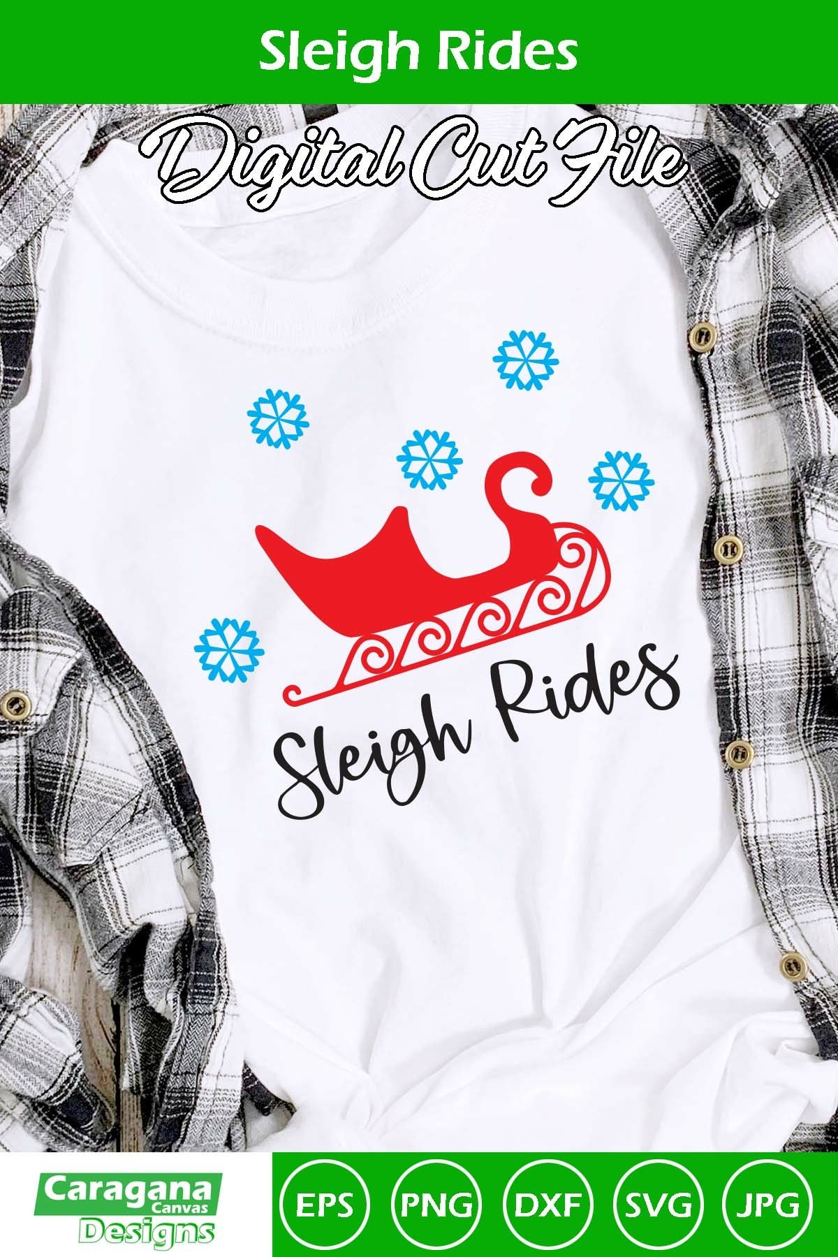 Sleigh Rides| Winter SVG cut file