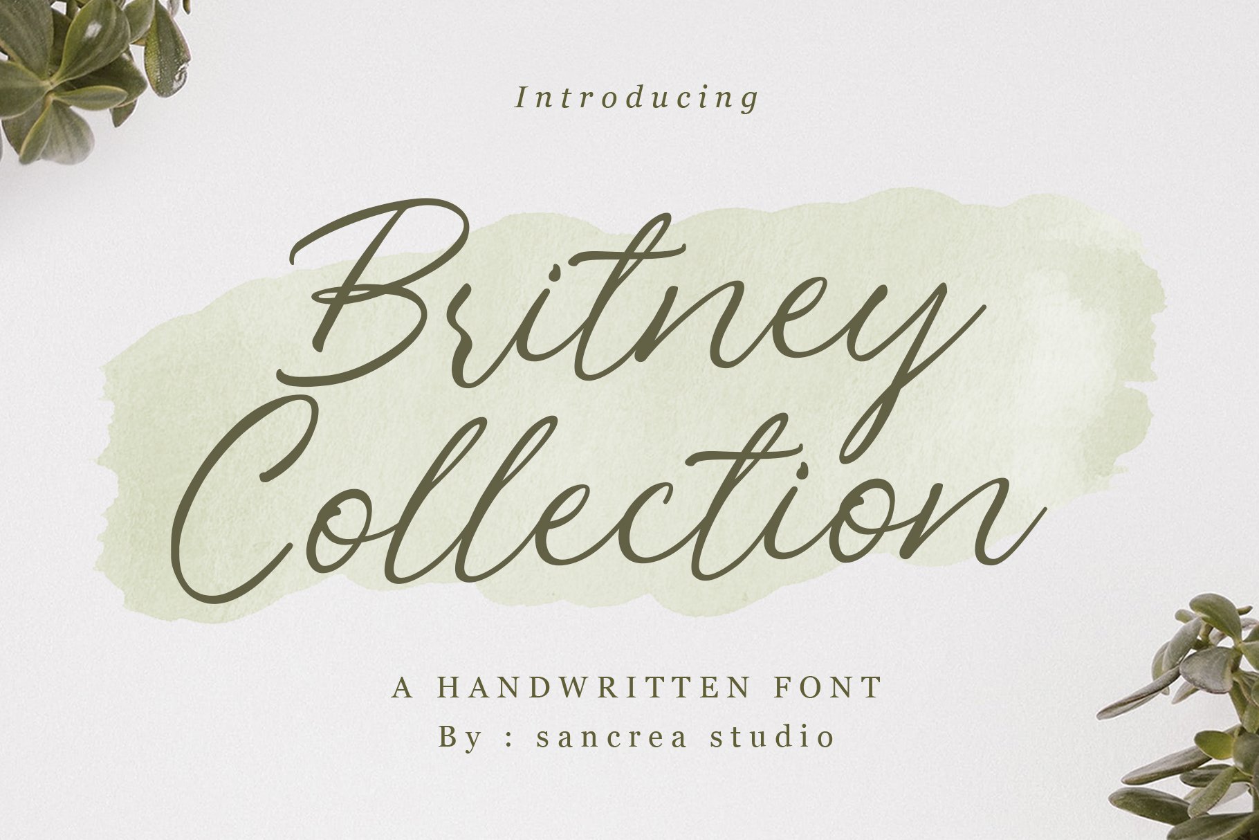 Britney Collection | Handwritten Font