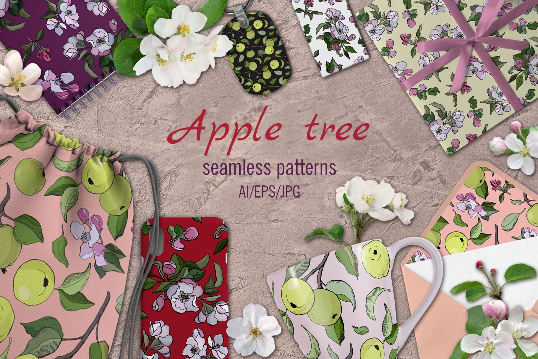 Apple tree - patterns