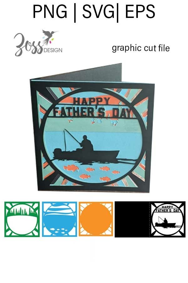 Happy Father's Day 3-D layered Card