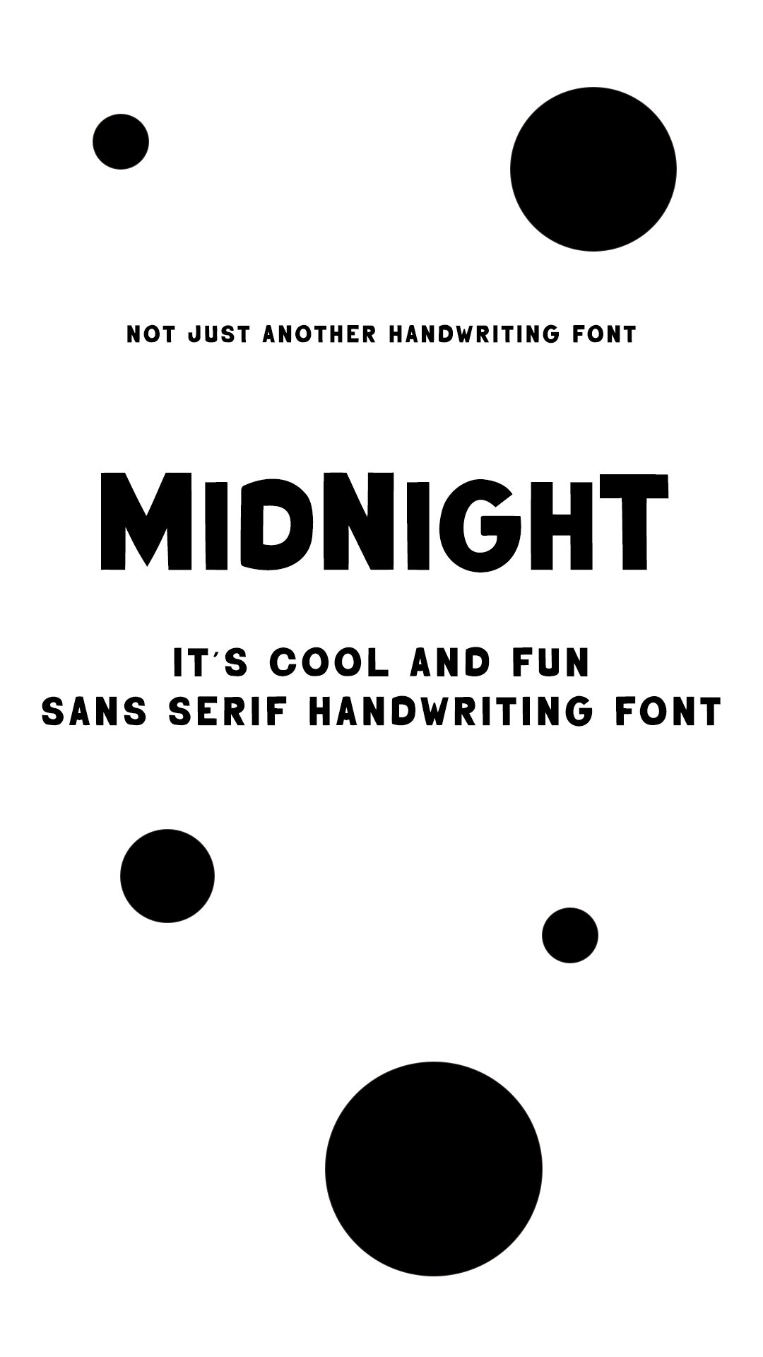 Midnight | Handwriting Sans Serif