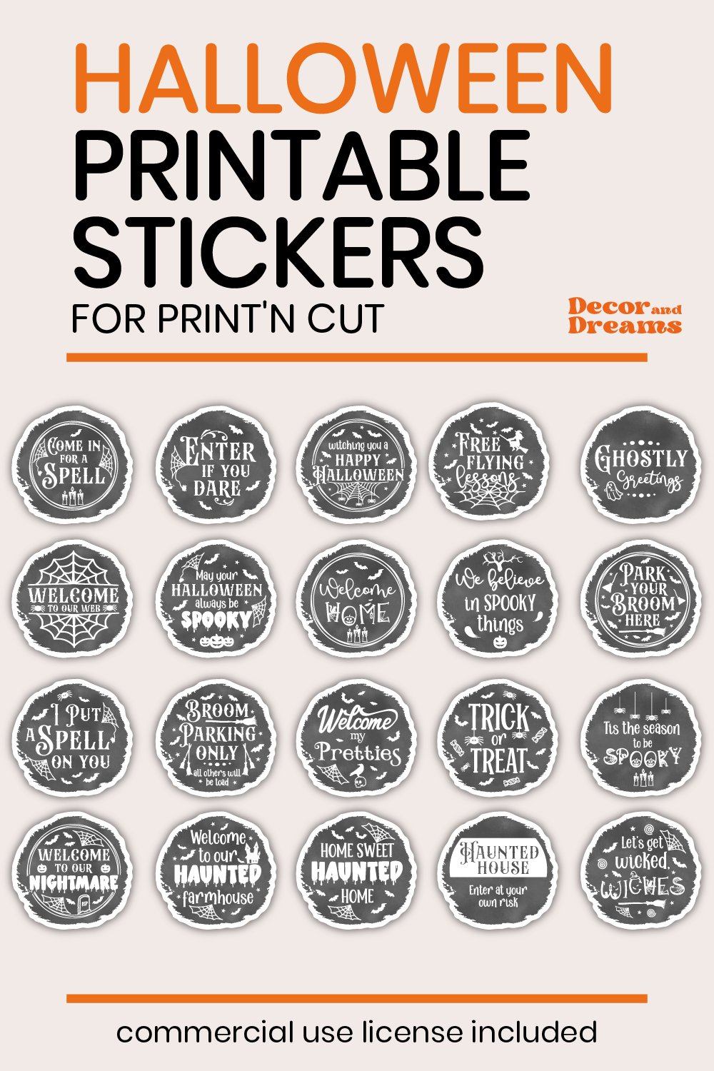 Halloween Sticker Bundle | Halloween Stickers | Vol 2