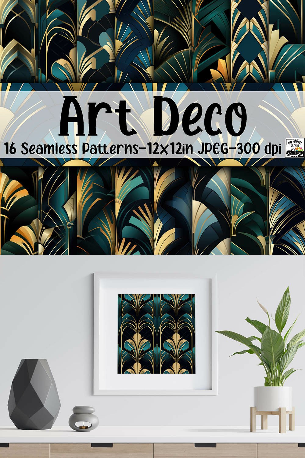 Art Deco Digital Paper