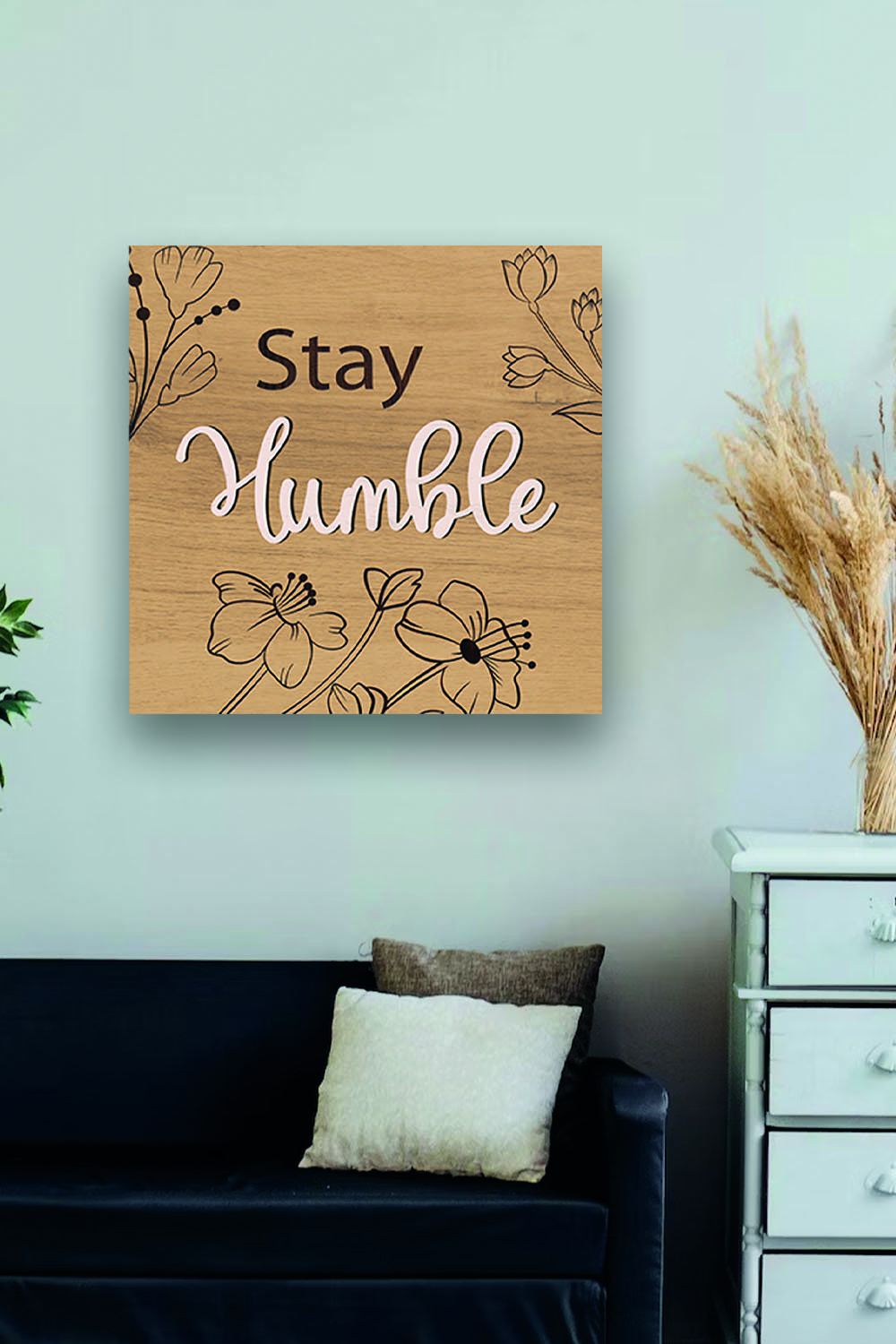 Decorative Wall Panel, Multilayer Cut Template