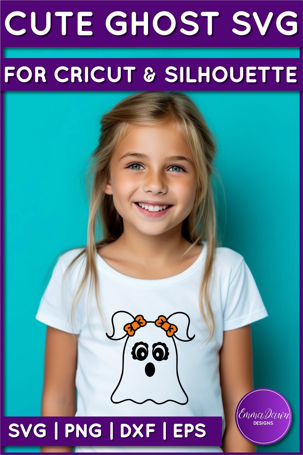 Cute Ghost SVG | Halloween Ghost Cut File