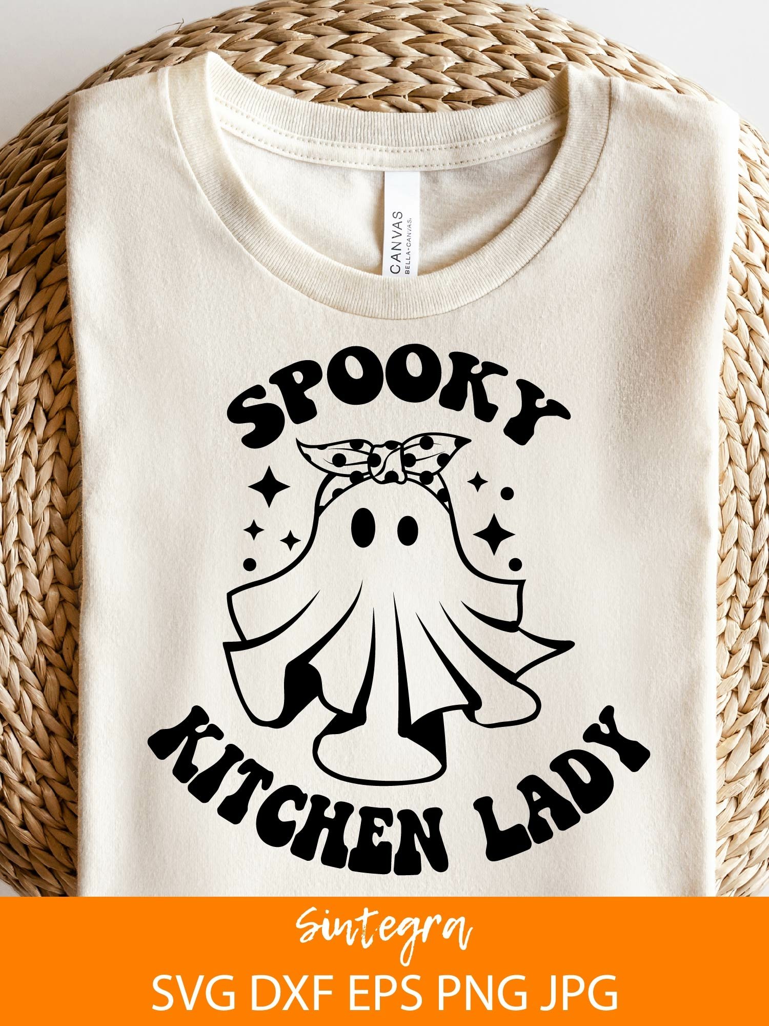 Spooky Kitchen Lady SVG, Halloween Svg