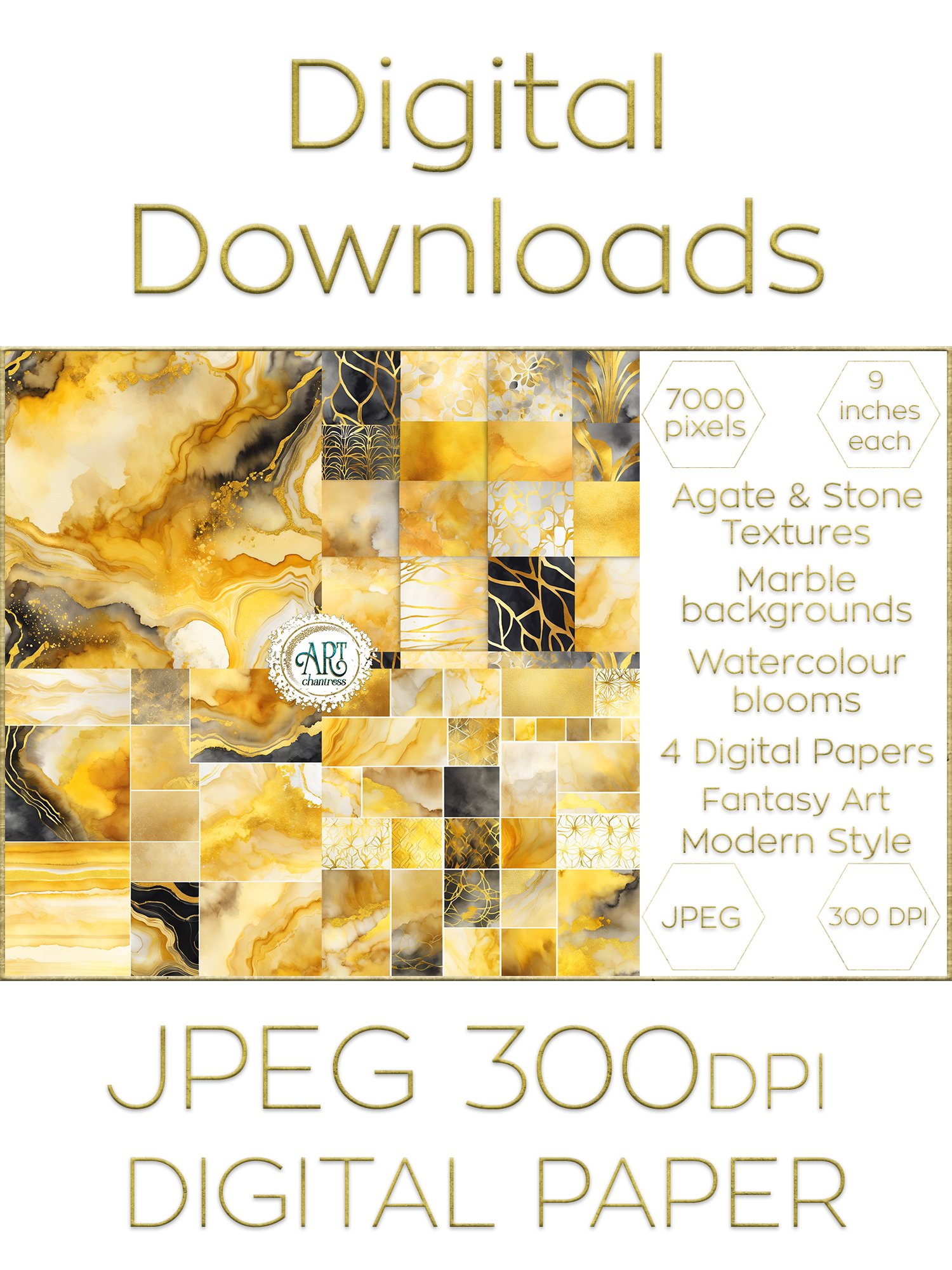 Acrylic Ink Art Magic Watercolor Blooms Digital (3686611)