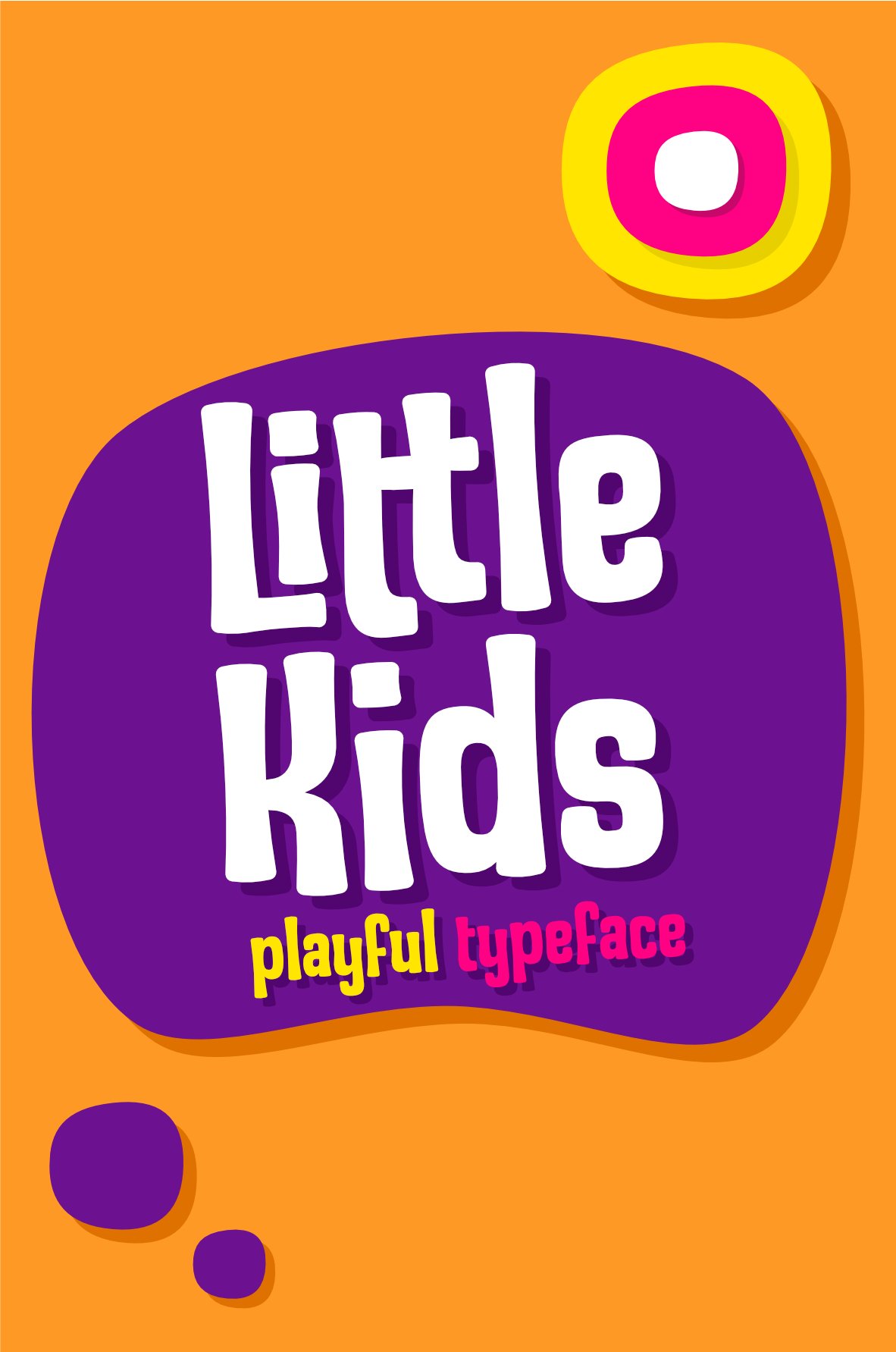 Little Kids - a Playful typeface