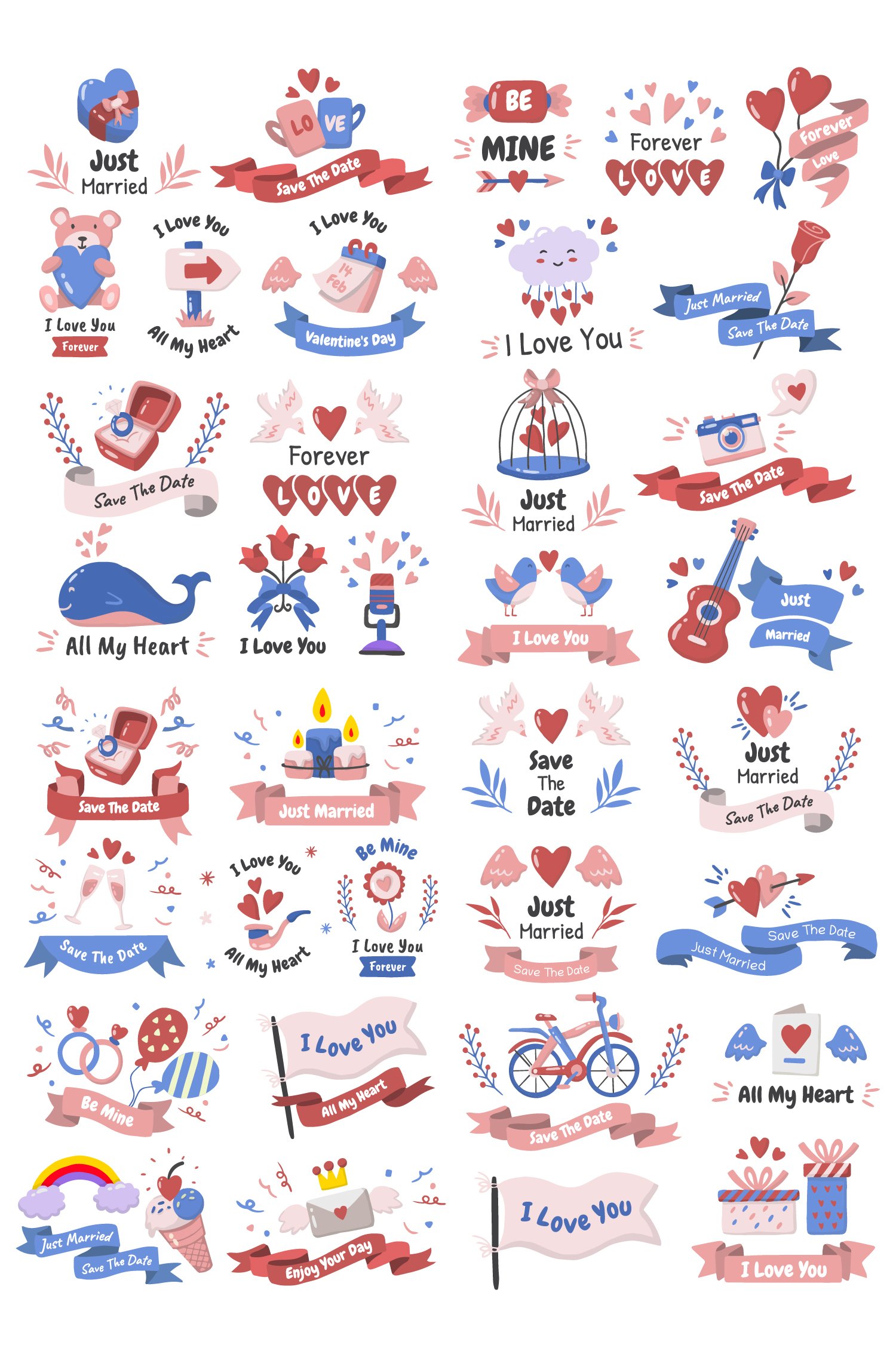 155 VALENTINE'S DAY BUNDLE COLOR STYLE