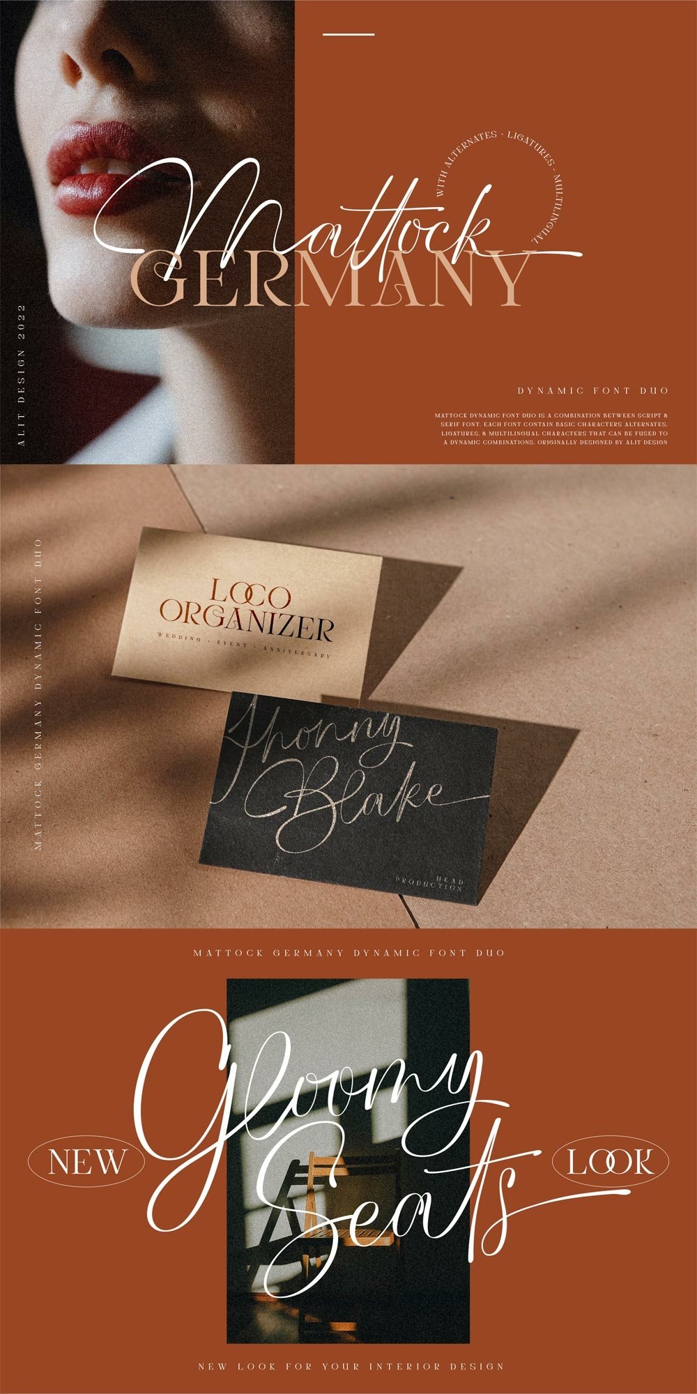 Mattock Germany Font Duo