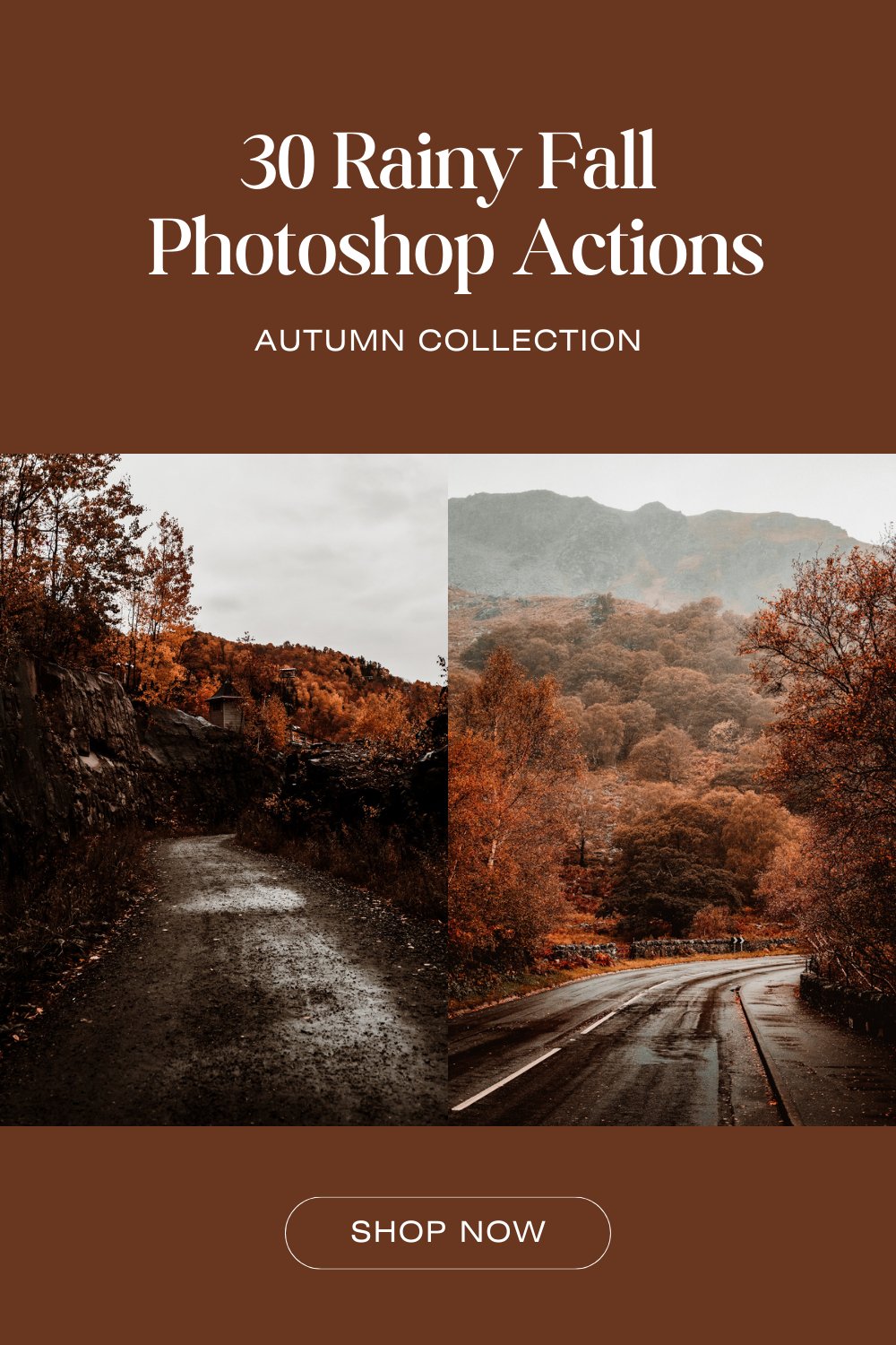 30 Rainy Fall Photoshop Collection