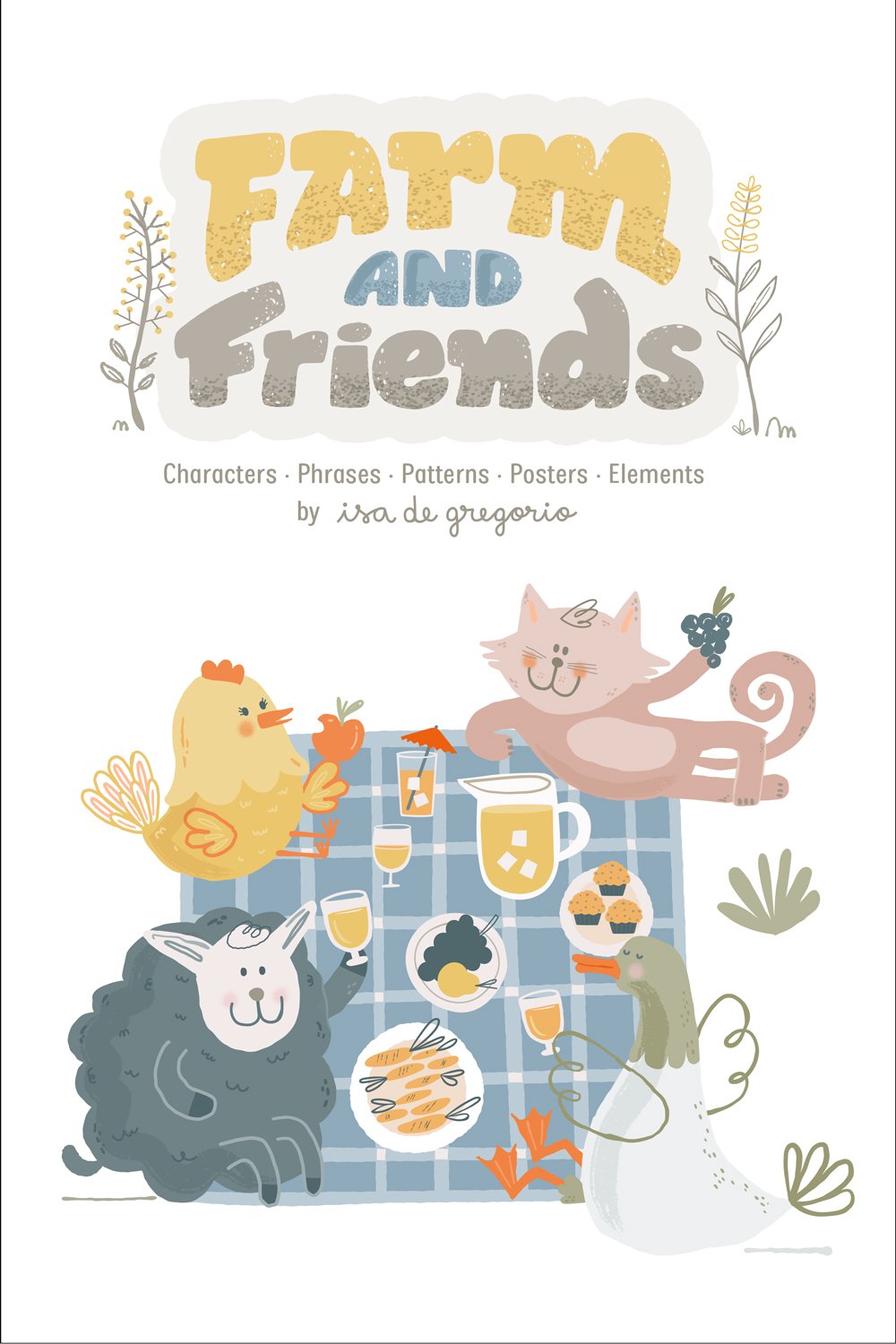 Farm & Friends. Children Illustrated Collection