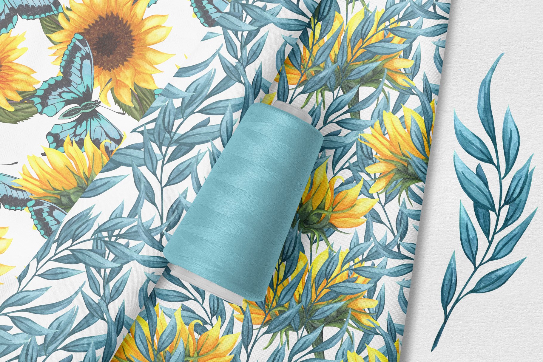 Summer Seamless Patterns PNG,JPG format, 300dpi (265751)