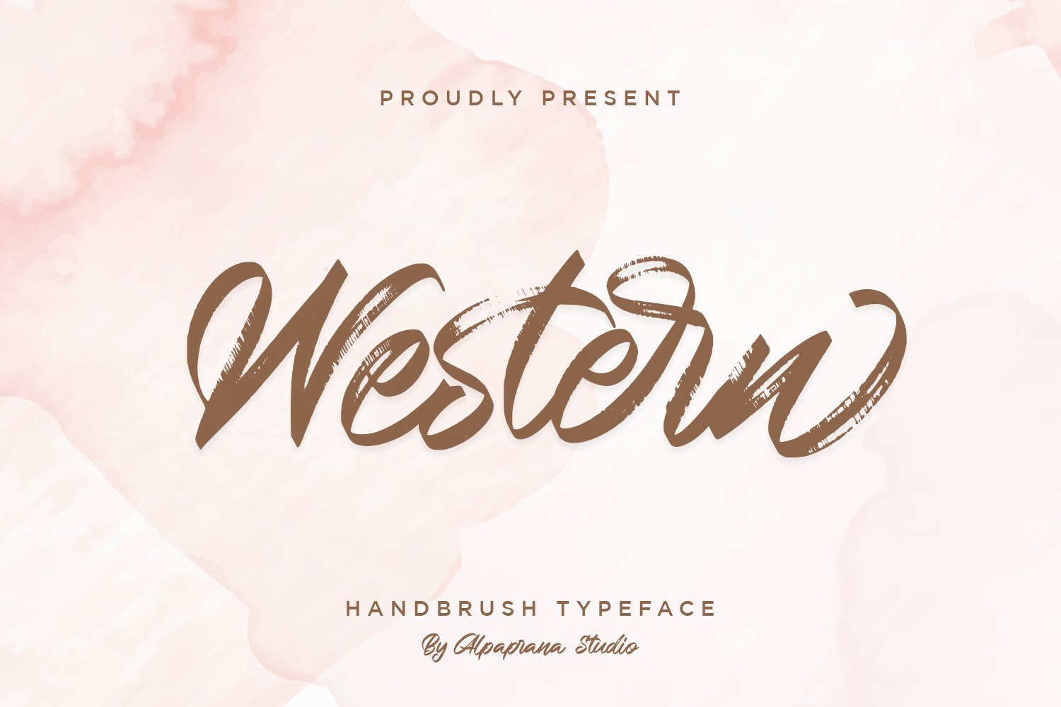 Western - Handbrush Script Font (1078115)