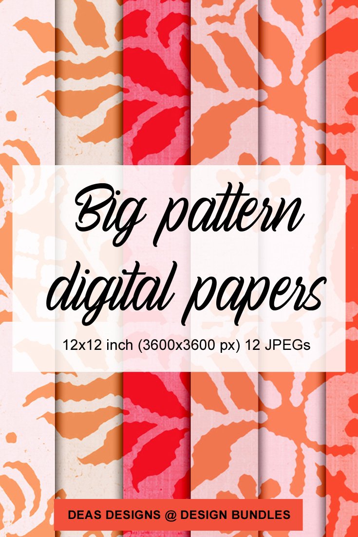 Big pattern papers